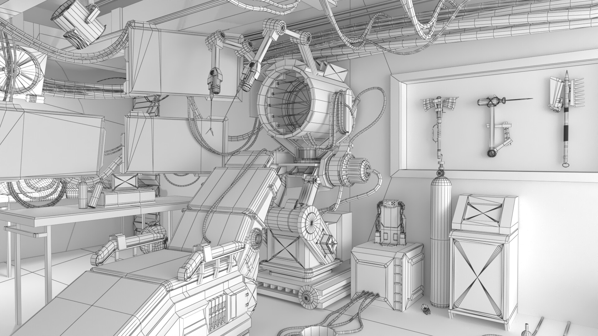 Harsh Acharya - SCI FI LABORATORY ENVIRONMENT