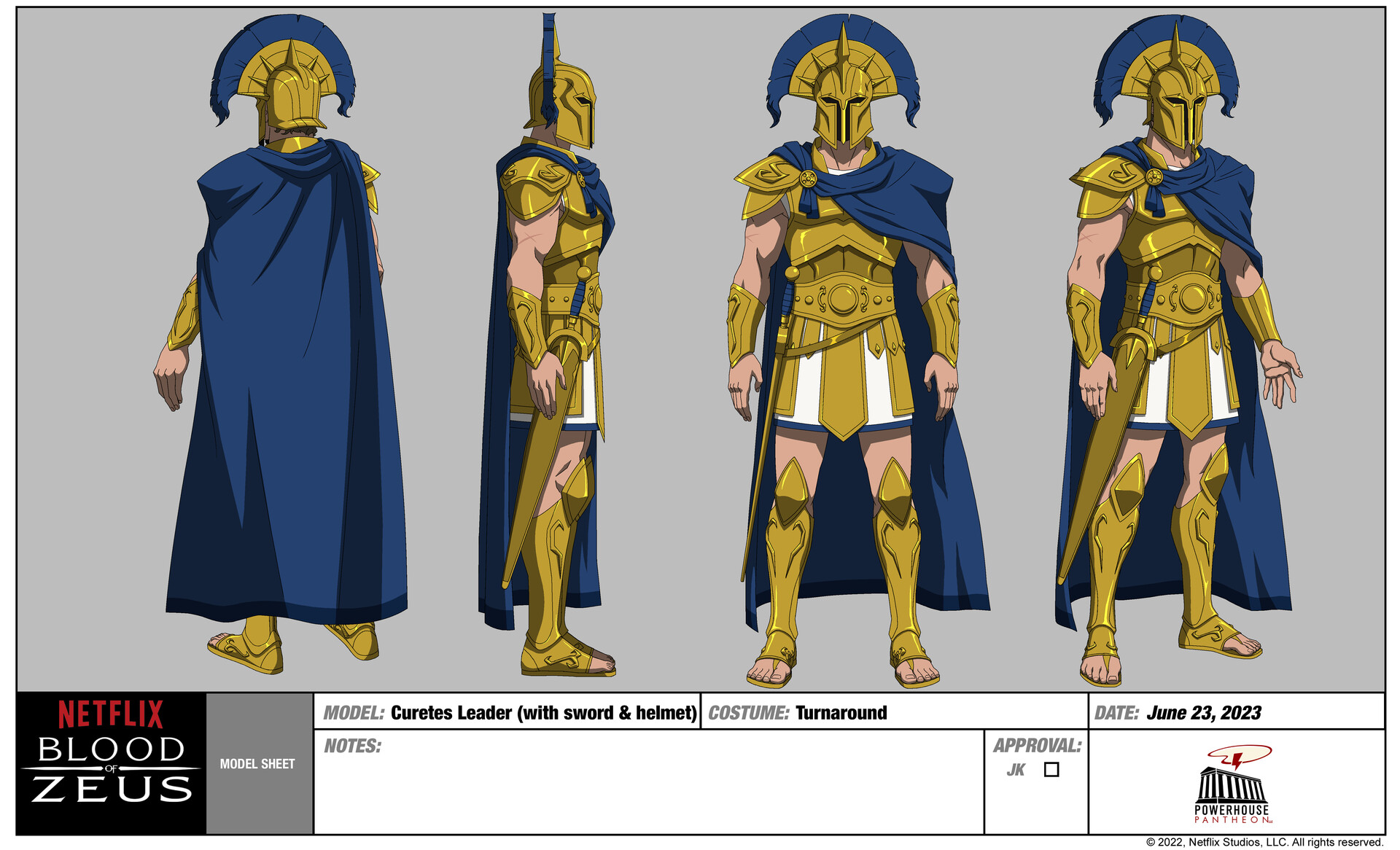 Steven-Wayne Ellison - Blood of Zeus Season 2 : Curetes Character Designs