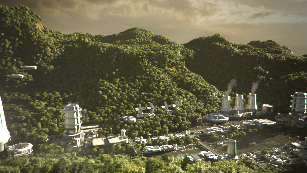 ArtStation - Mountain base