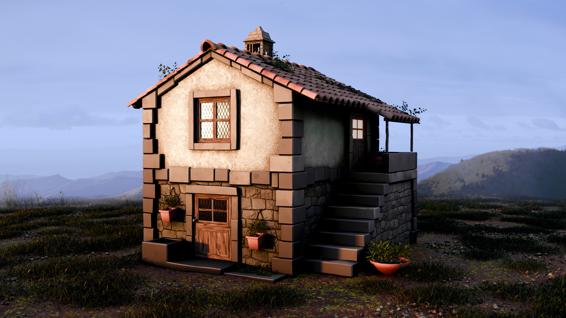ArtStation - Old Stone House
