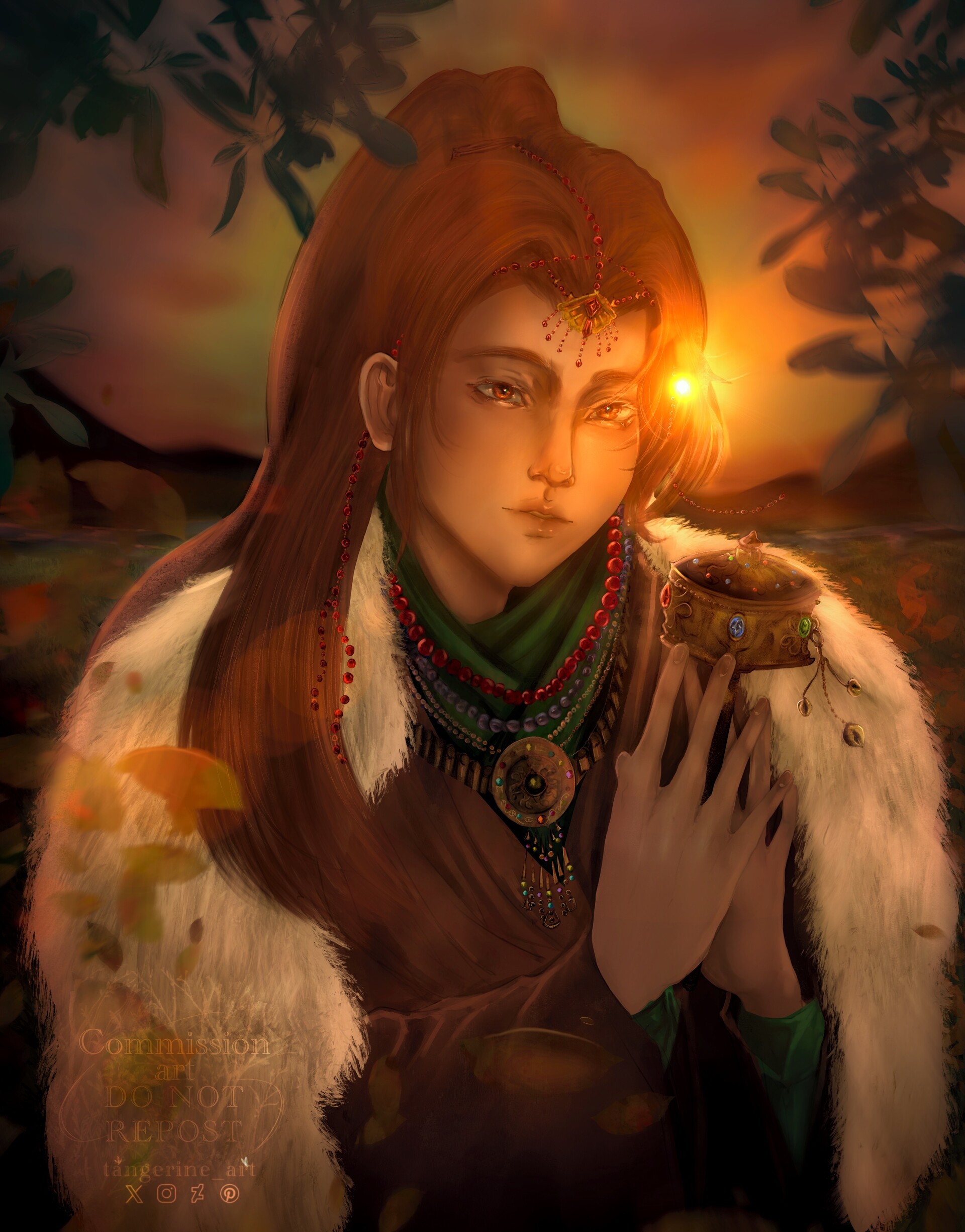 ArtStation - feel warmth from here🌼