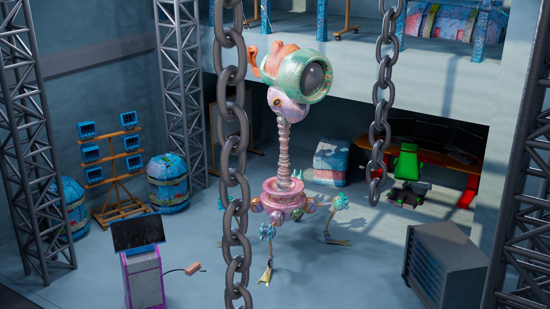 ArtStation - The Forgotten Experiment