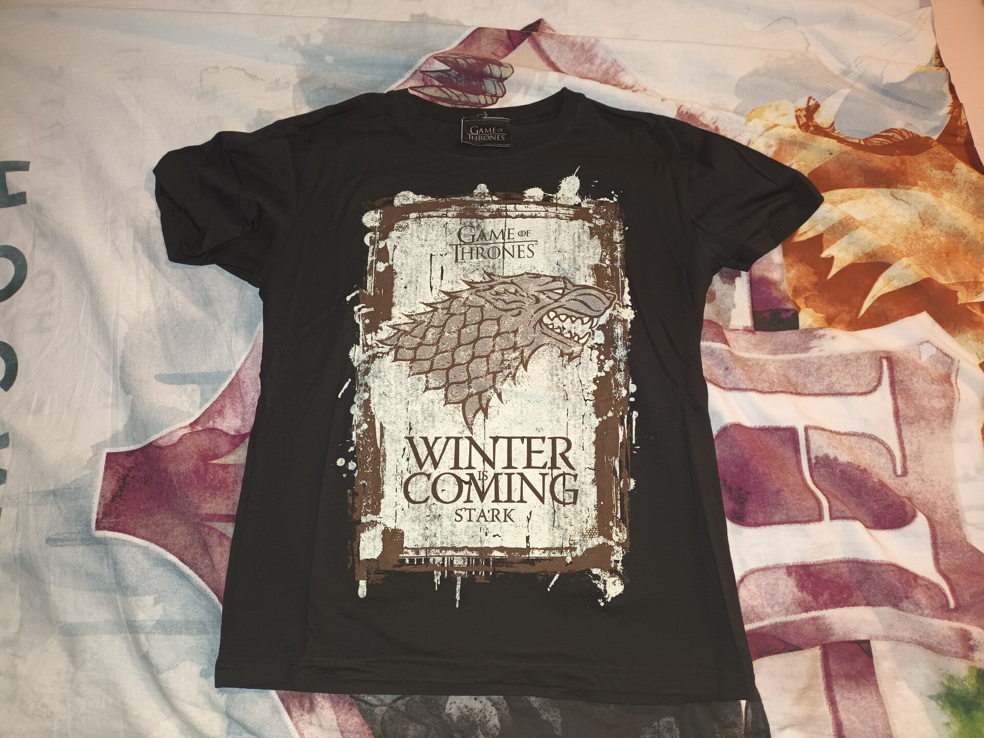 ArtStation - official t-shirt of House Stark from Game of Thrones