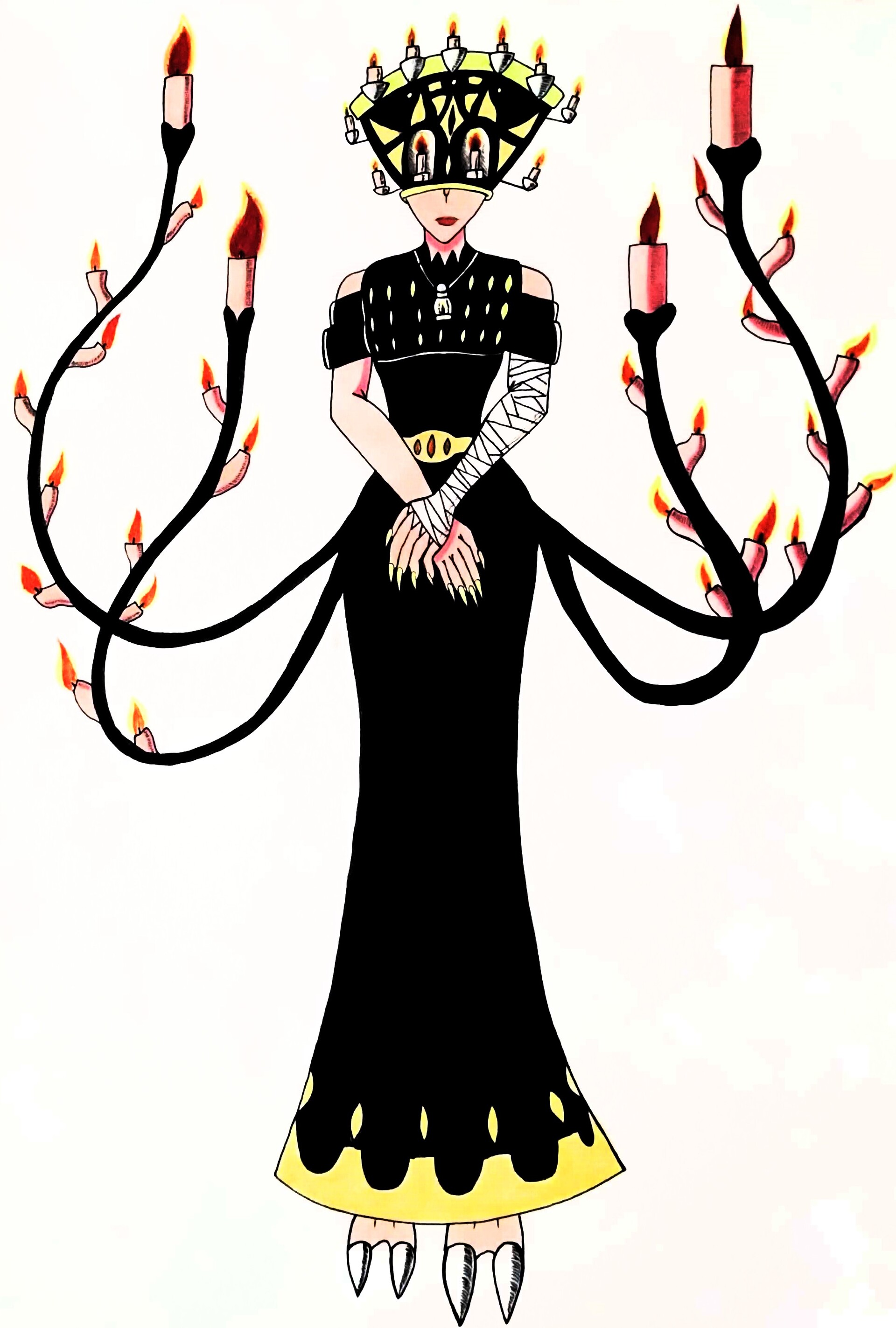 ArtStation - Candle Demon L'athelin