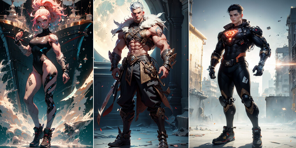 4K Anime Reference Art for Artists and Enthusiasts - 392 Strong and ...