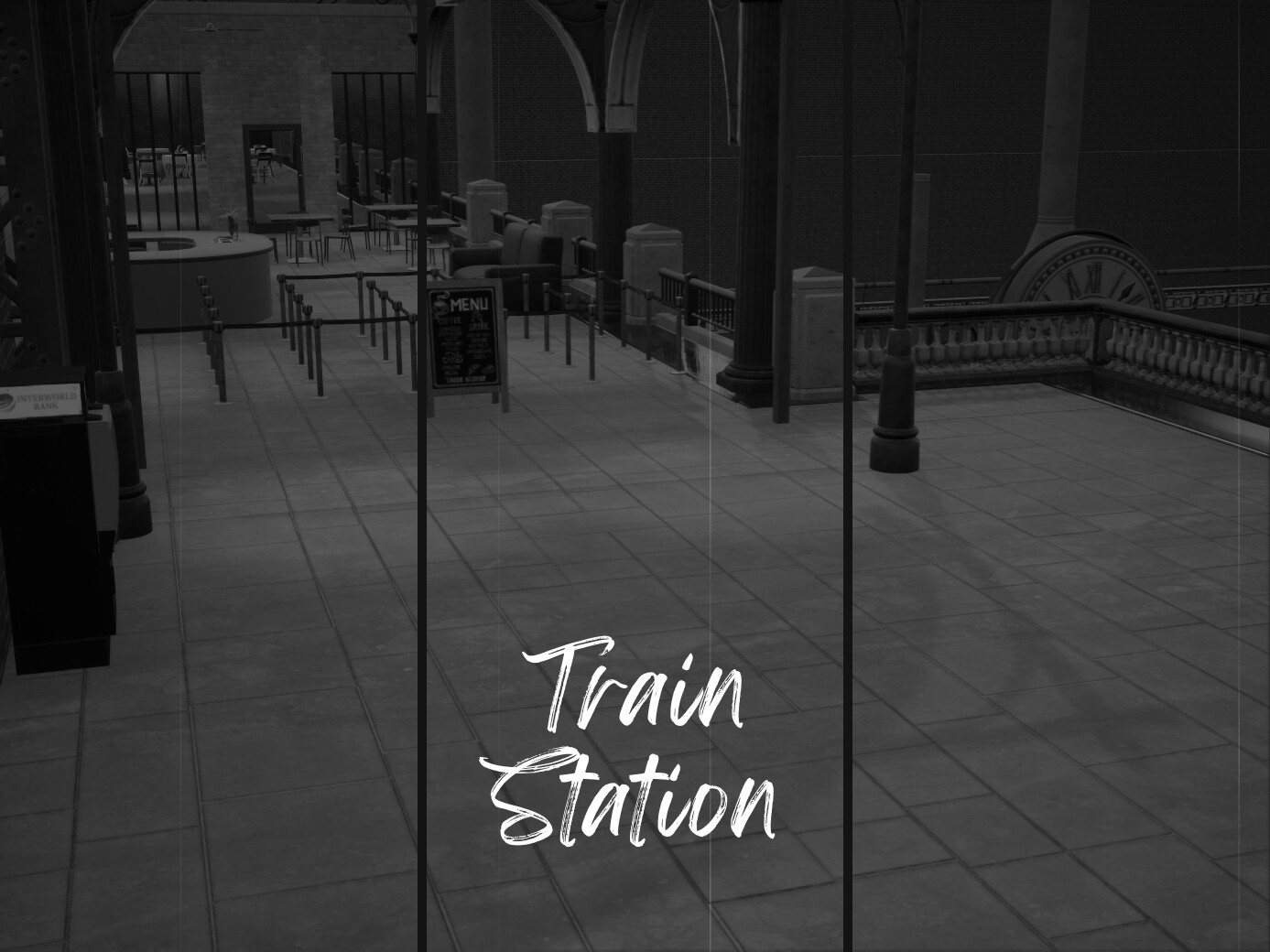 ArtStation - Tain station