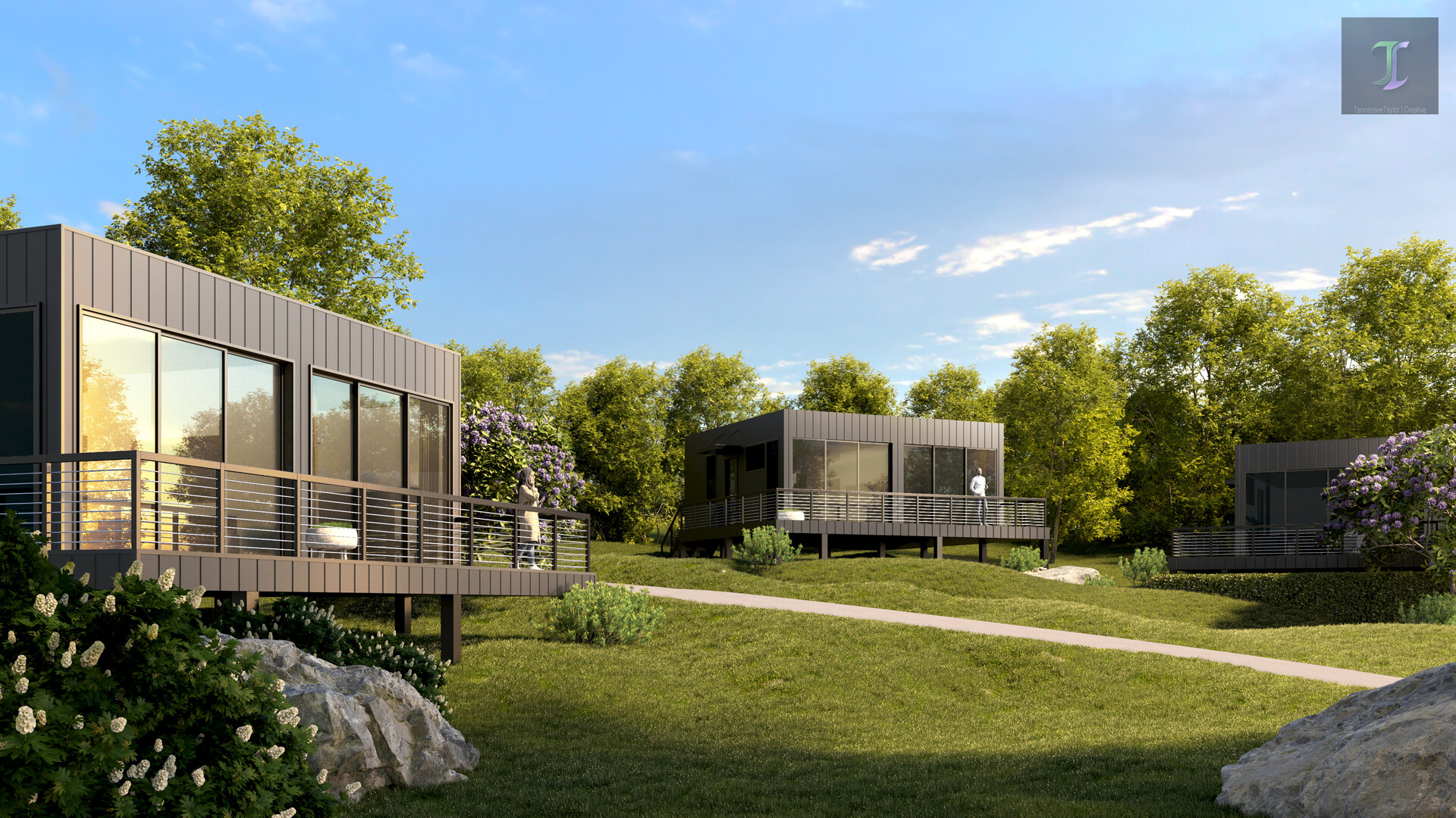 ArtStation - Glass House Project