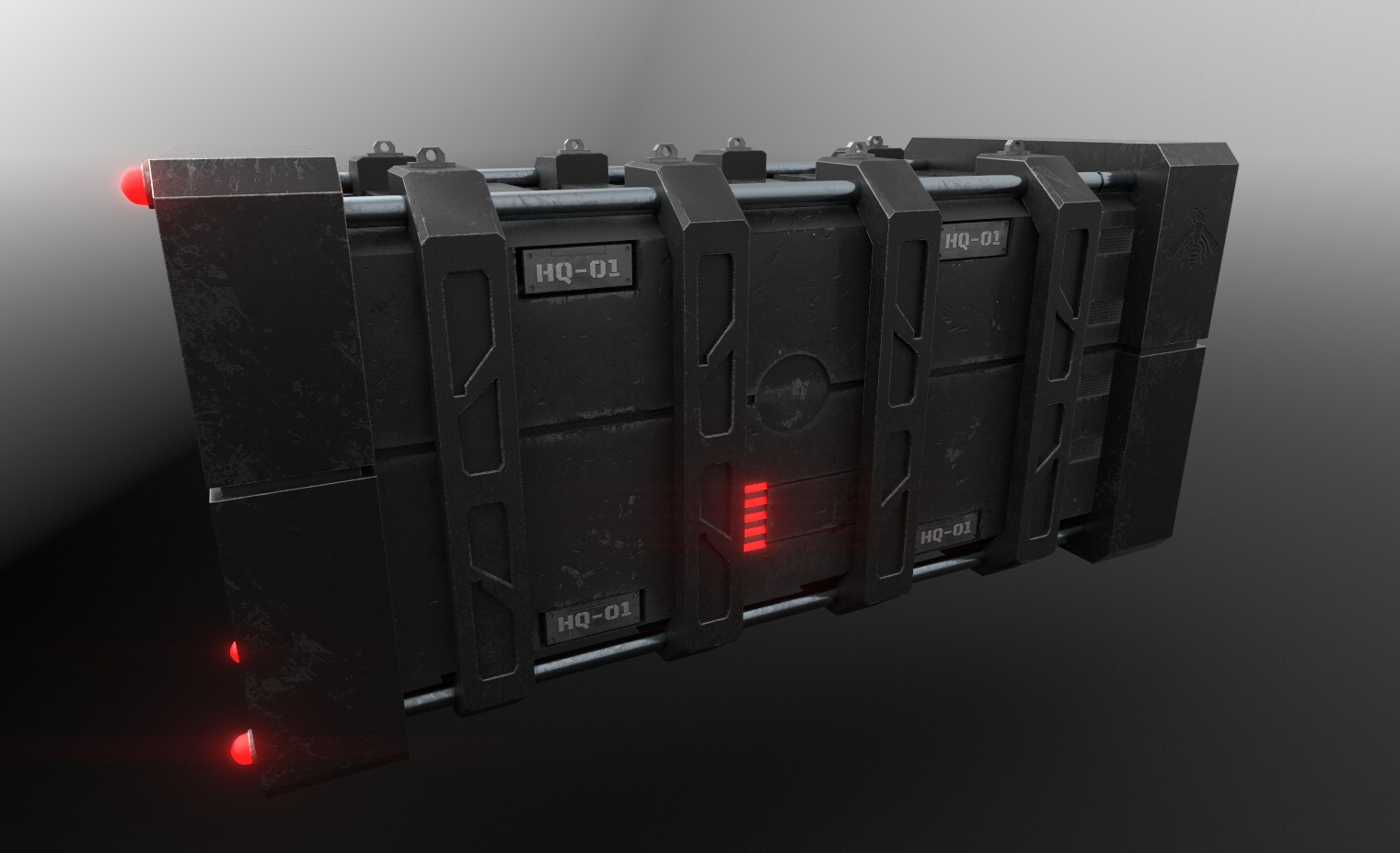 ArtStation - Cyberpunk Stylized Container