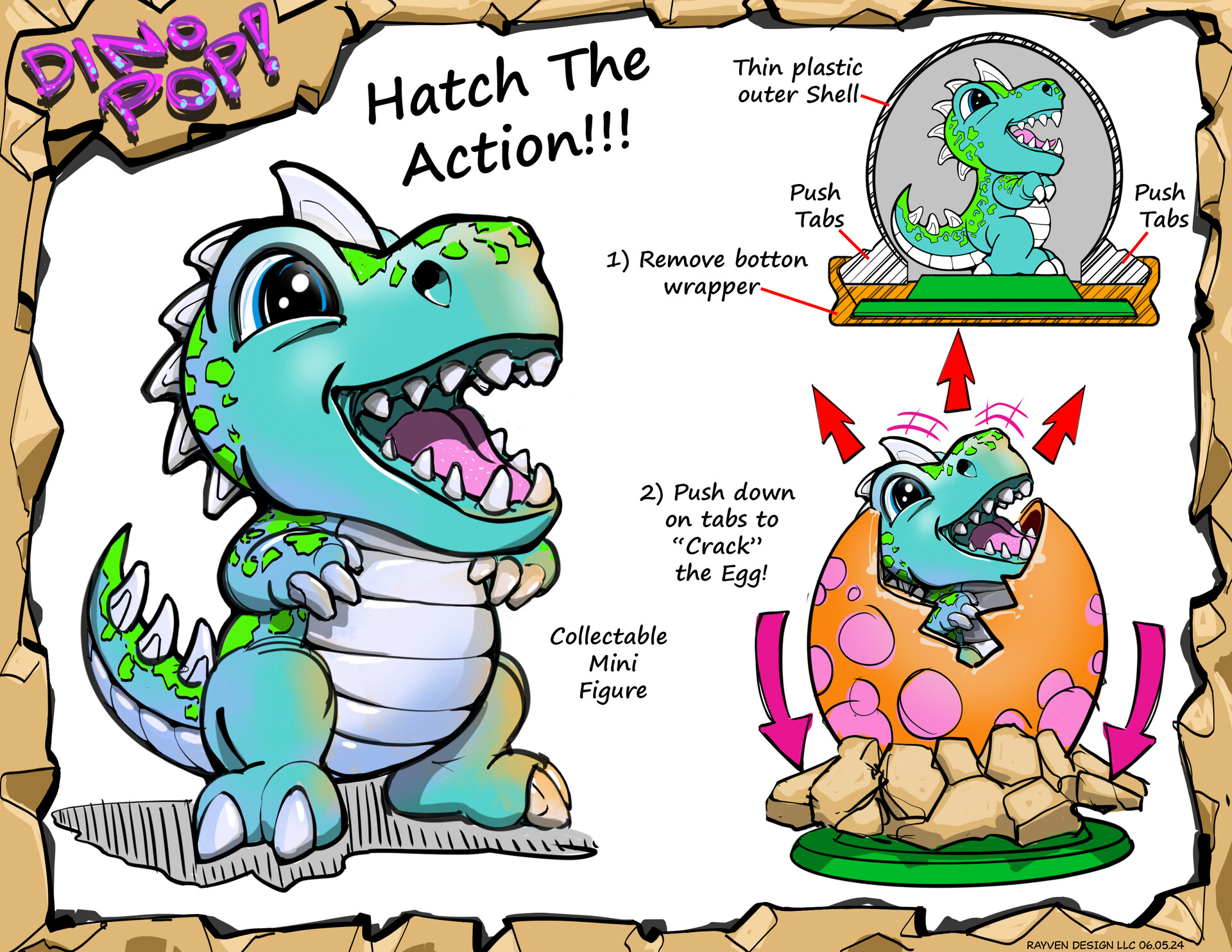 ArtStation - DINO POP!!!