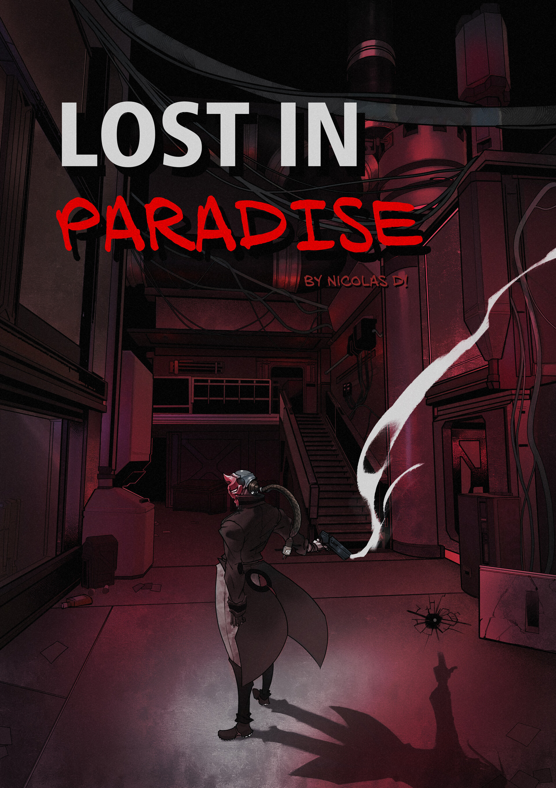 ArtStation - Cyberpunk Comic Cover Art