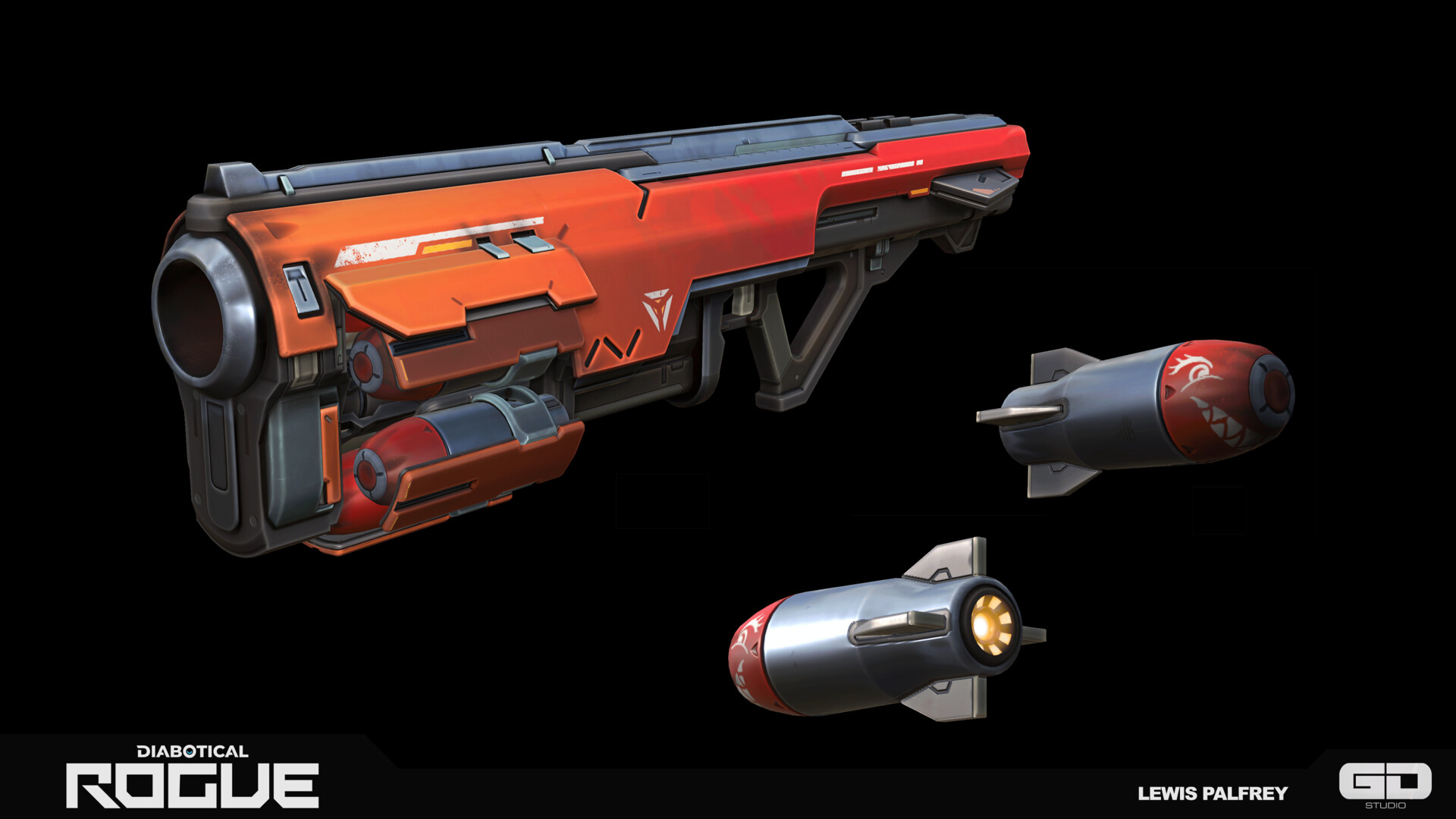 Lewis Palfrey - Rocket Launcher, Diabotical Rogue