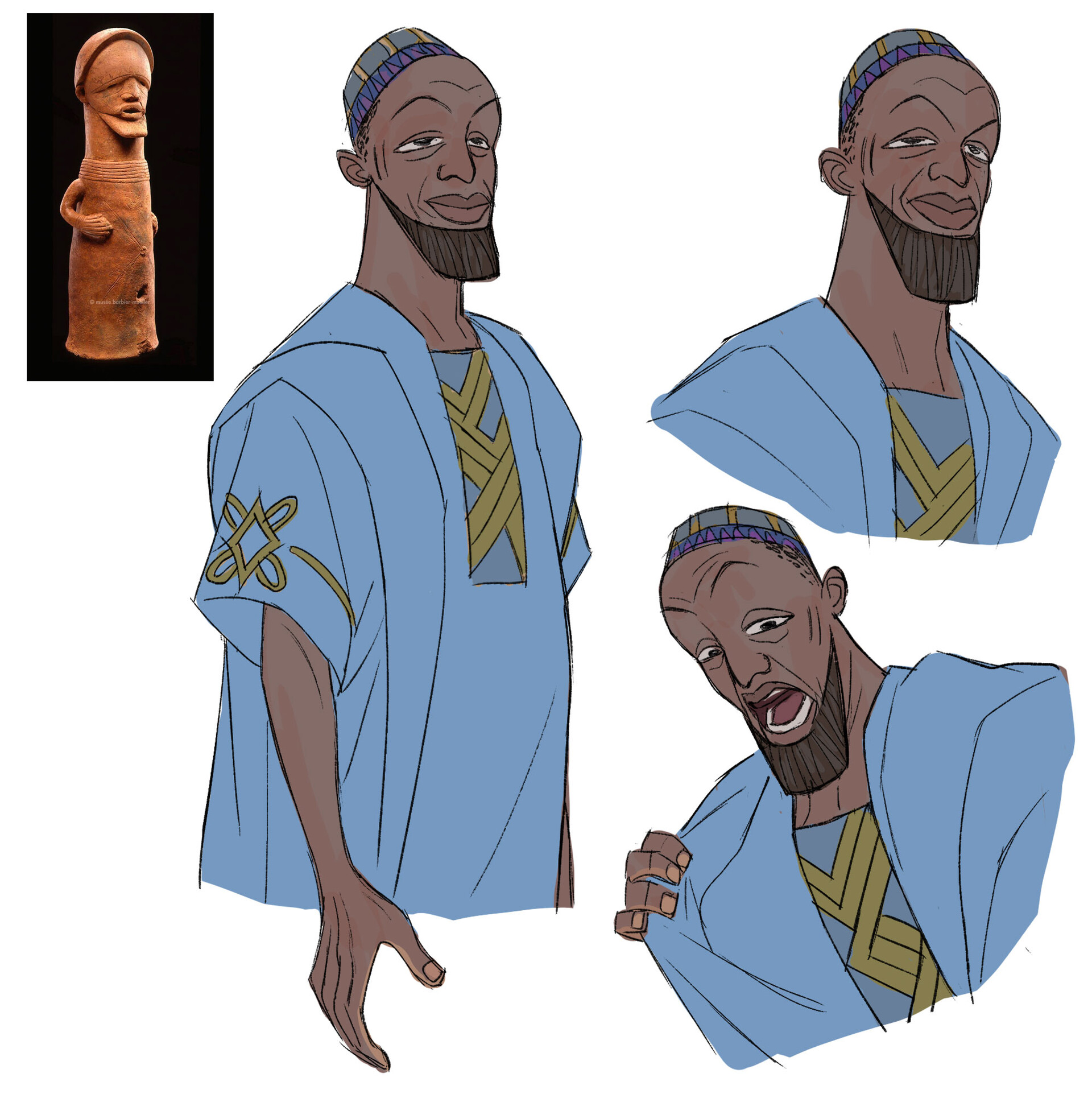 Uzoma Dunkwu - Character Designs