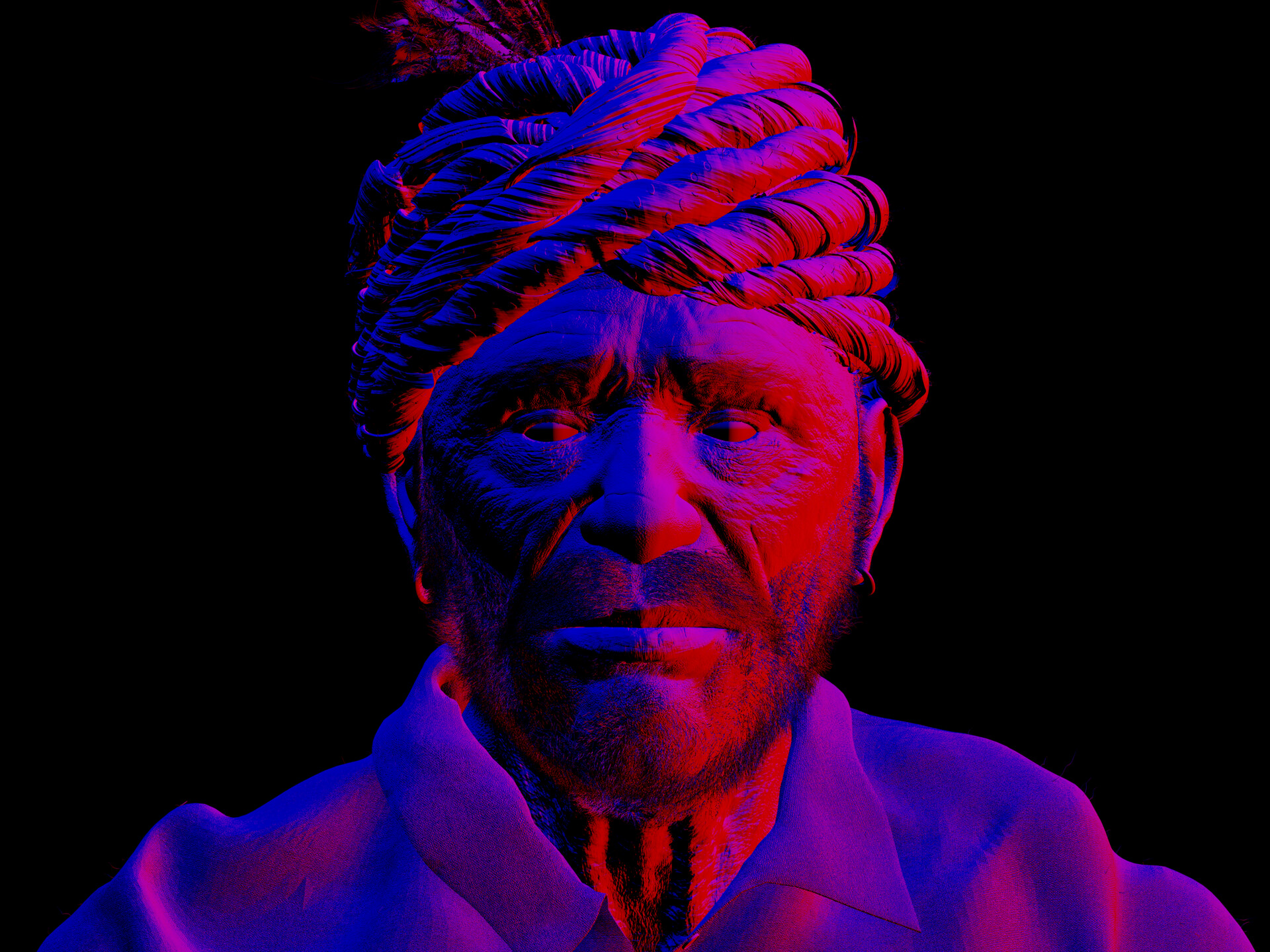 Akshay Mankar - A Oldman portrait