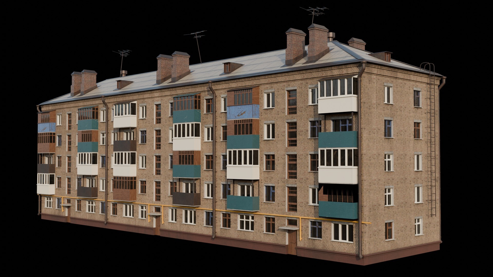 ArtStation - Soviet building