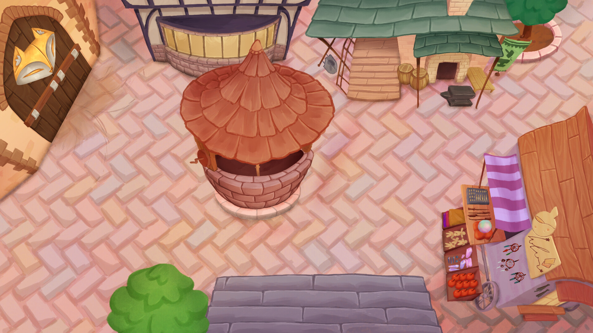 ArtStation - Enchanted Echoes Town V01