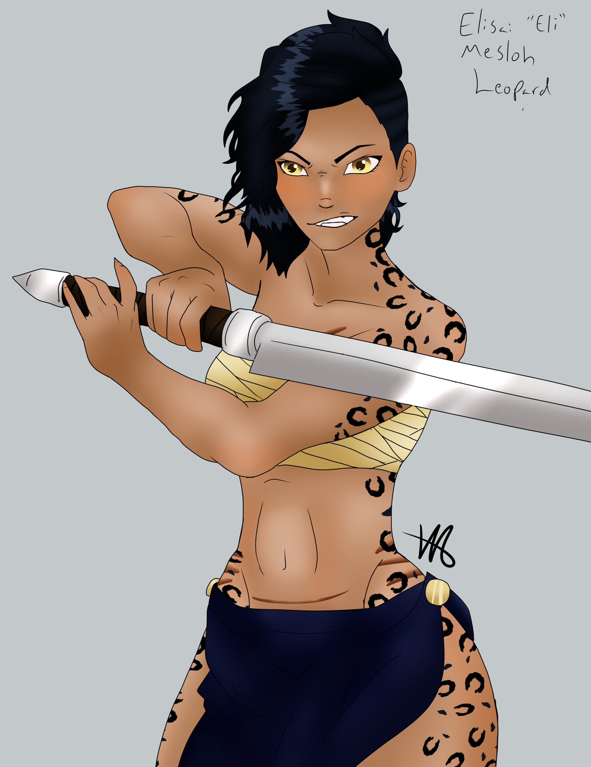 ArtStation - Elisai- Leopard Shifter