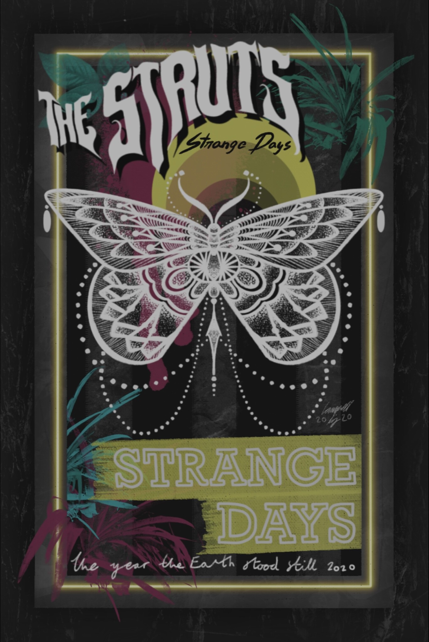 ArtStation - The Struts - Strange Days Poster