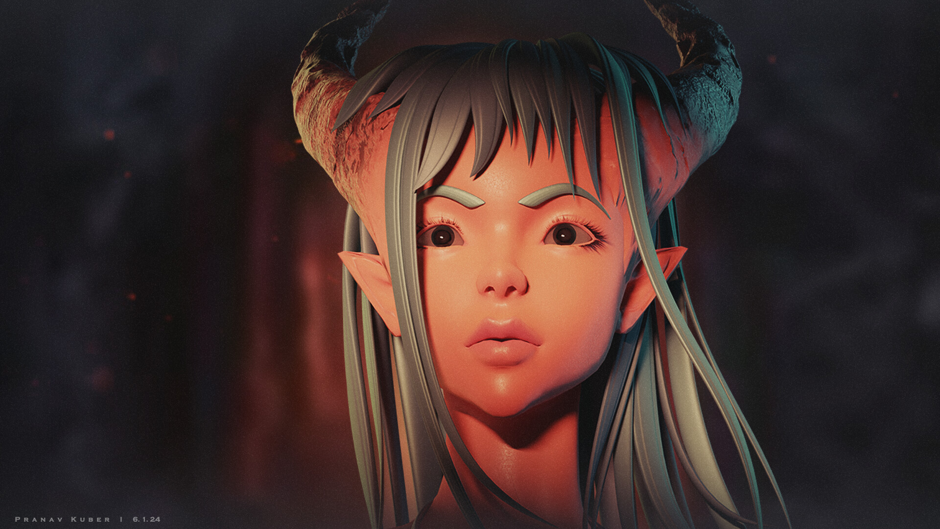 ArtStation - Demon Girl