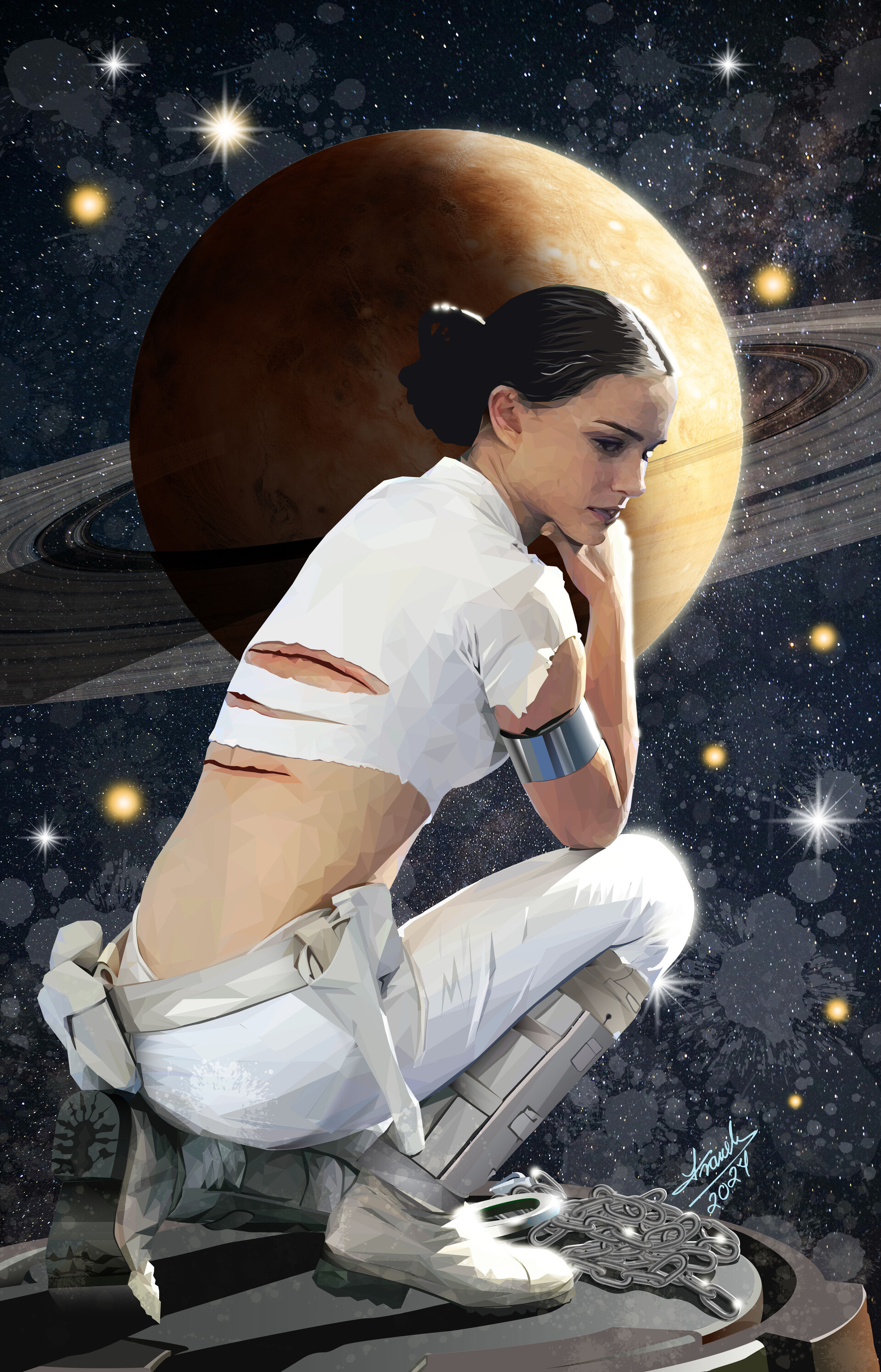 ArtStation - Natalie Portman/Amidala Geonosis