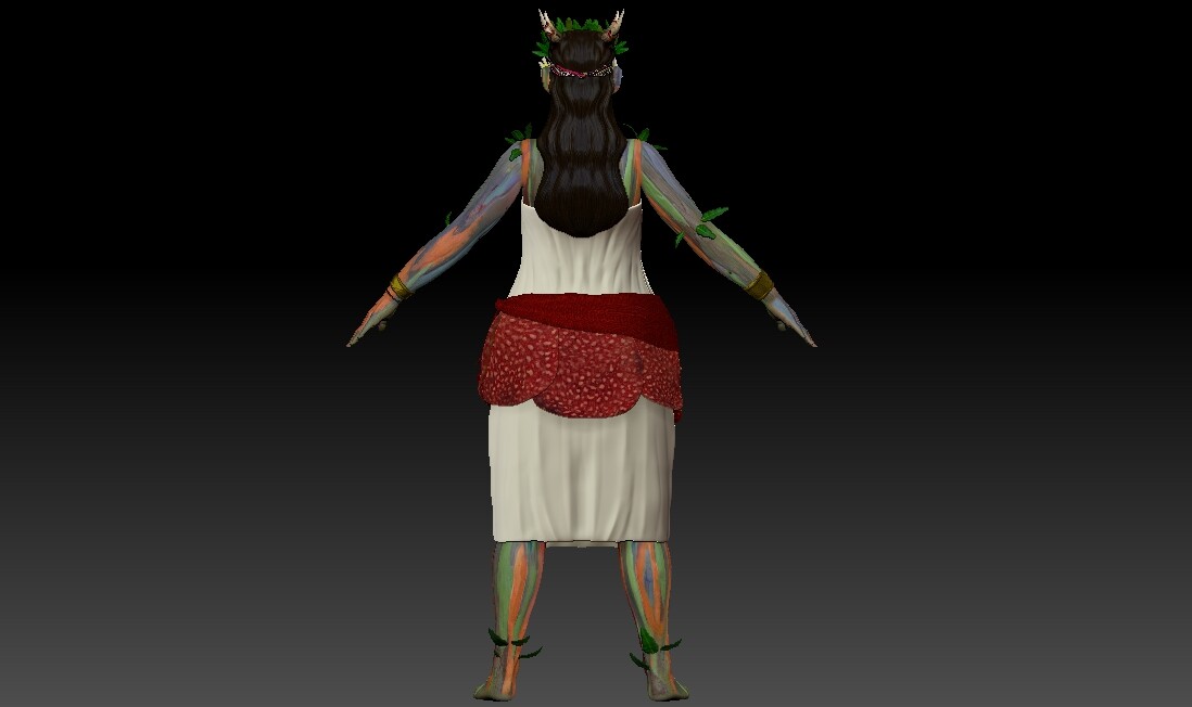 Melody Salsbury - Diwata a Filipino Nature Spirit