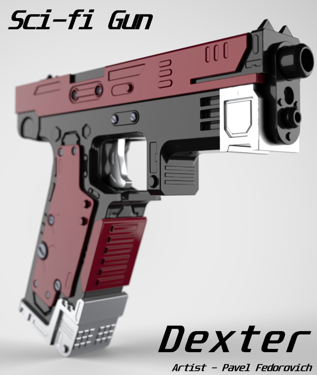 ArtStation - Sci-fi Gun Dexter