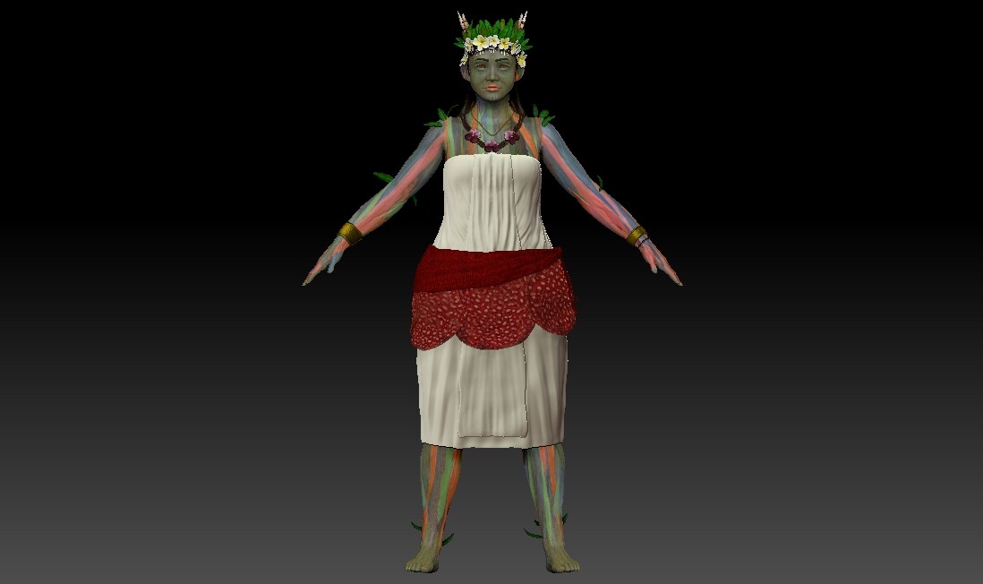 ArtStation - Diwata a Filipino Nature Spirit