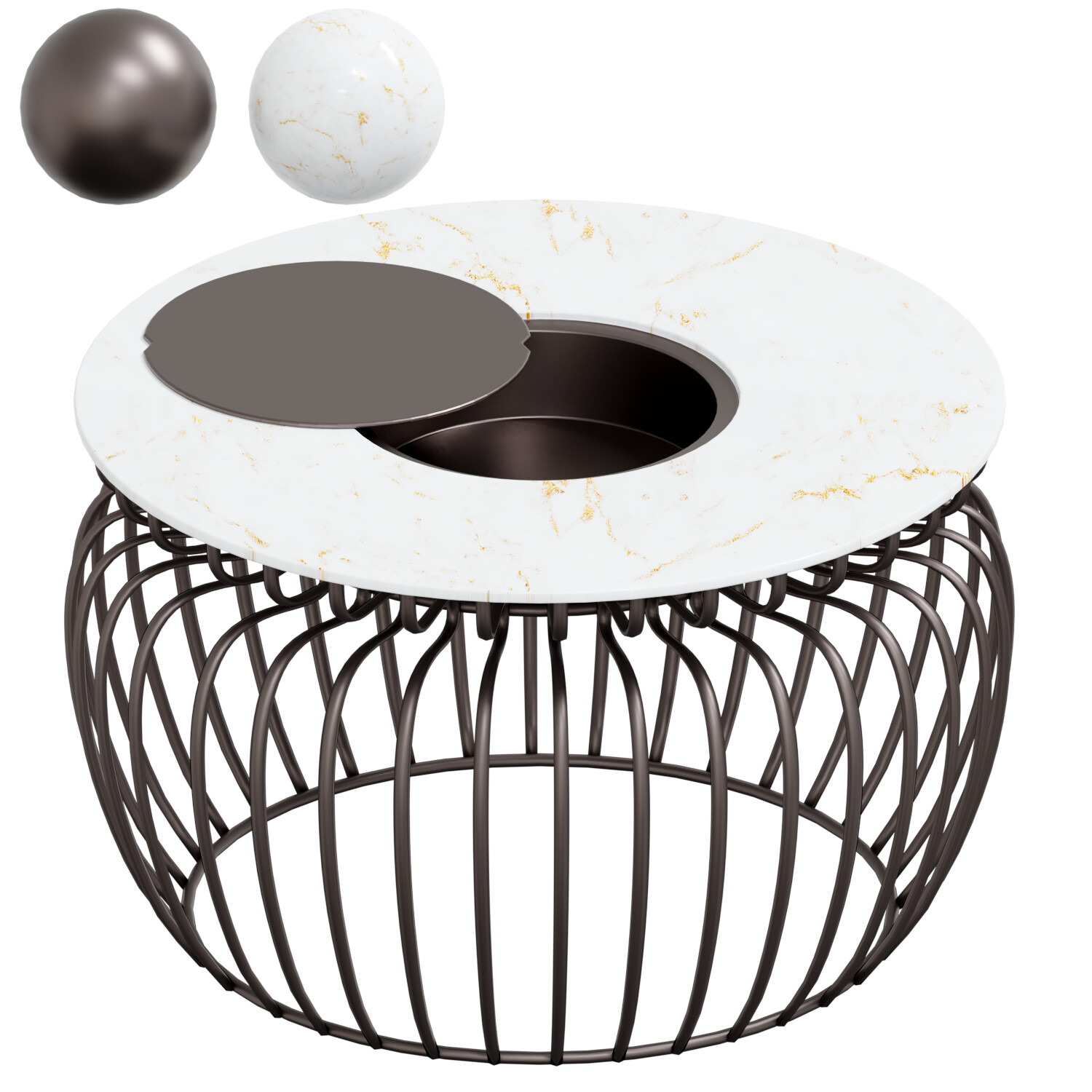 ArtStation - Natevo Atollo set of tables for indoors and outdoors