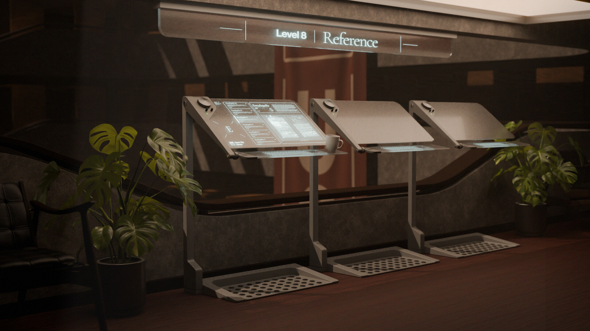 ArtStation - Upper City Library