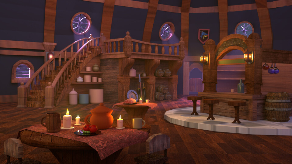 ArtStation - 3D Lighting Environment