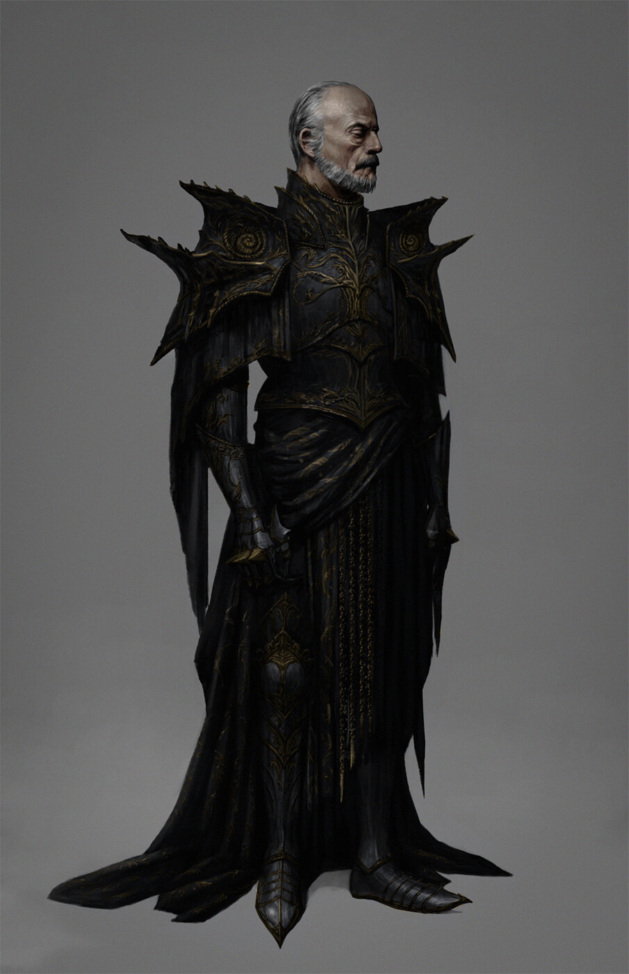 ArtStation - master knight of golden tree