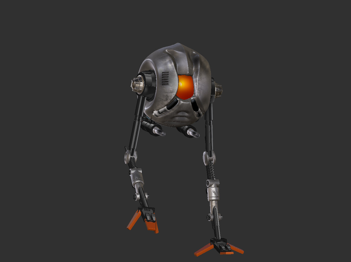 ArtStation - SCIFI - DEPLOYABLE DROID