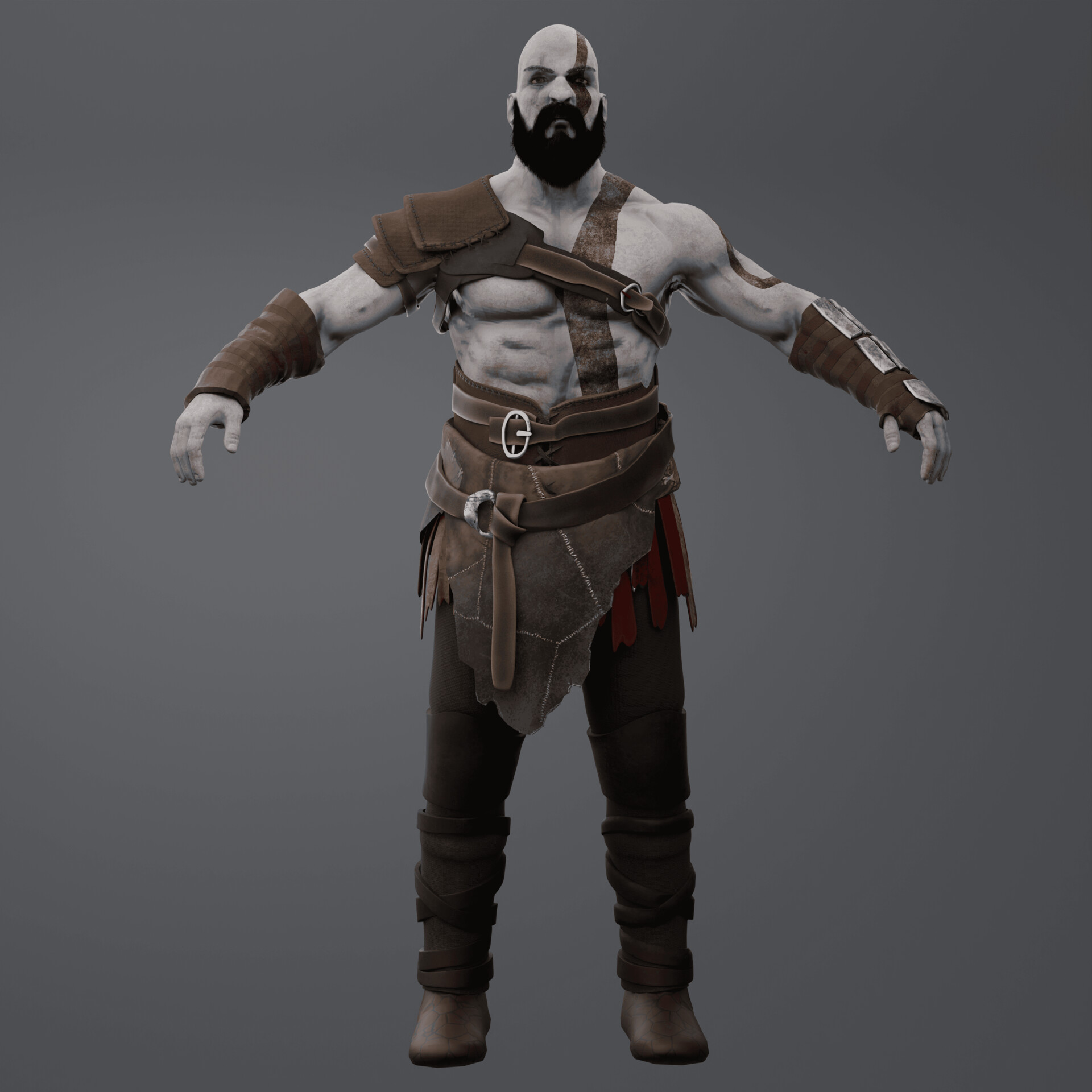 ArtStation - KRATOS God of War