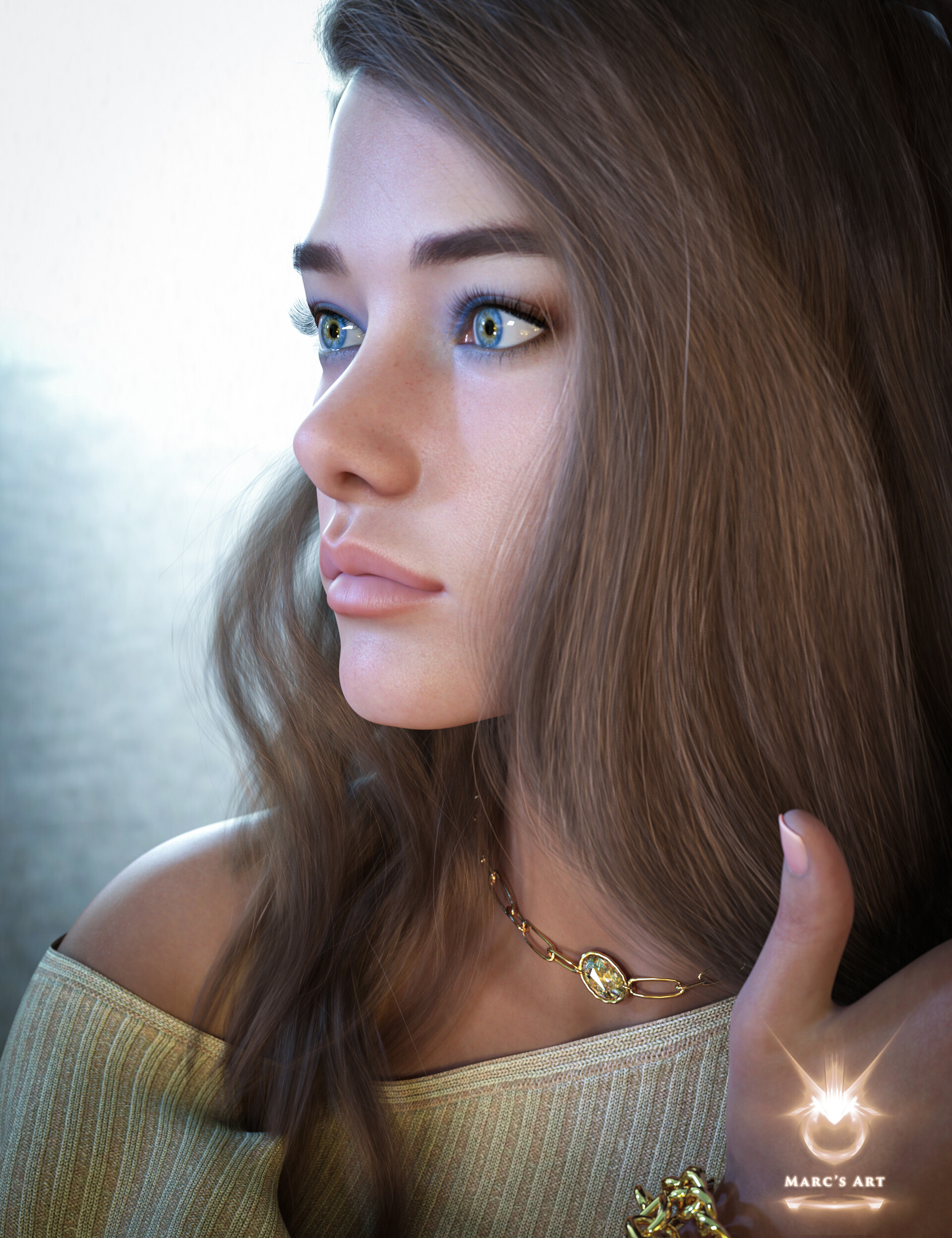 ArtStation - MA A Female Portrait