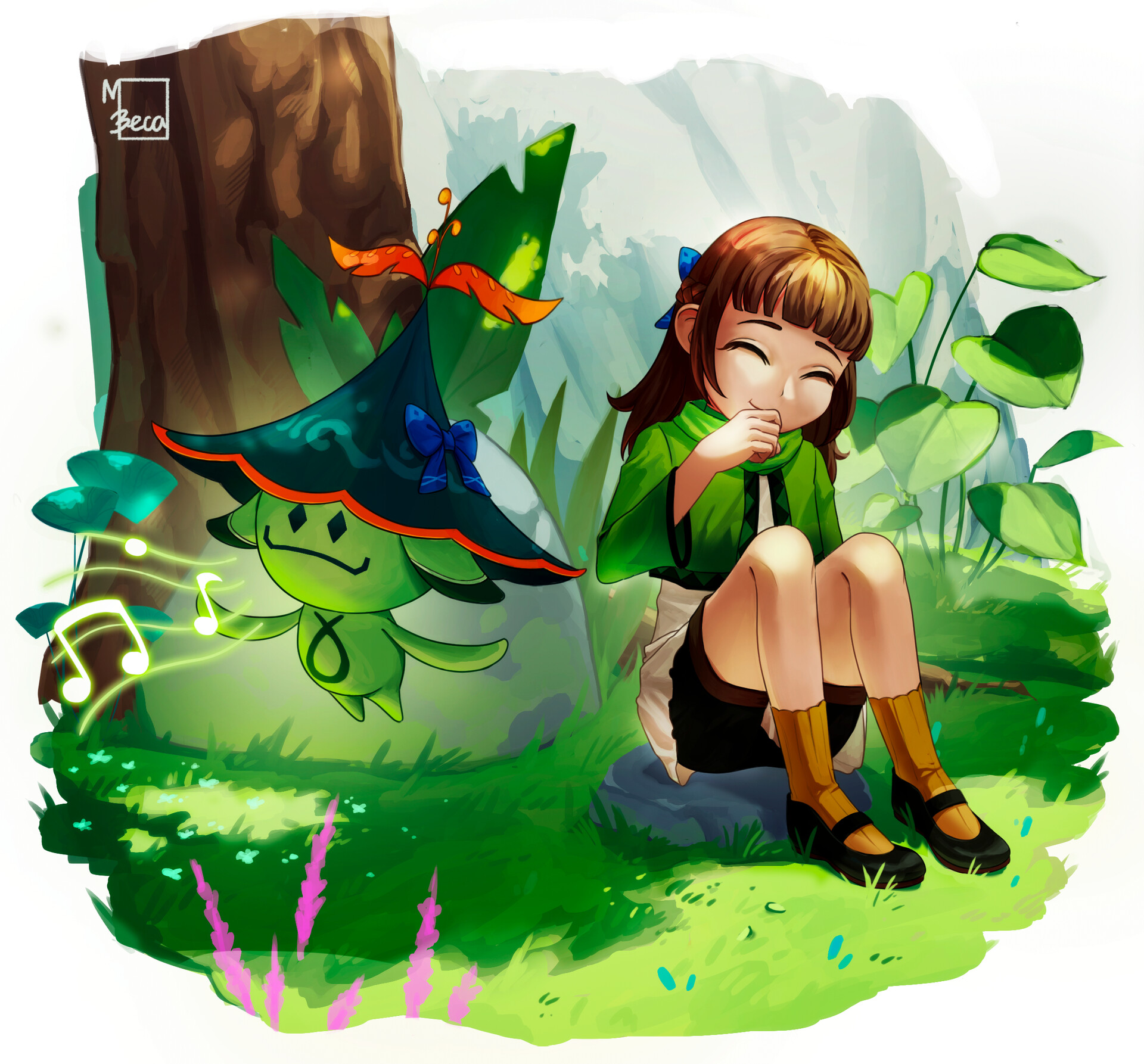 ArtStation - [Fanart] Rana and Arana - Genshin Impact