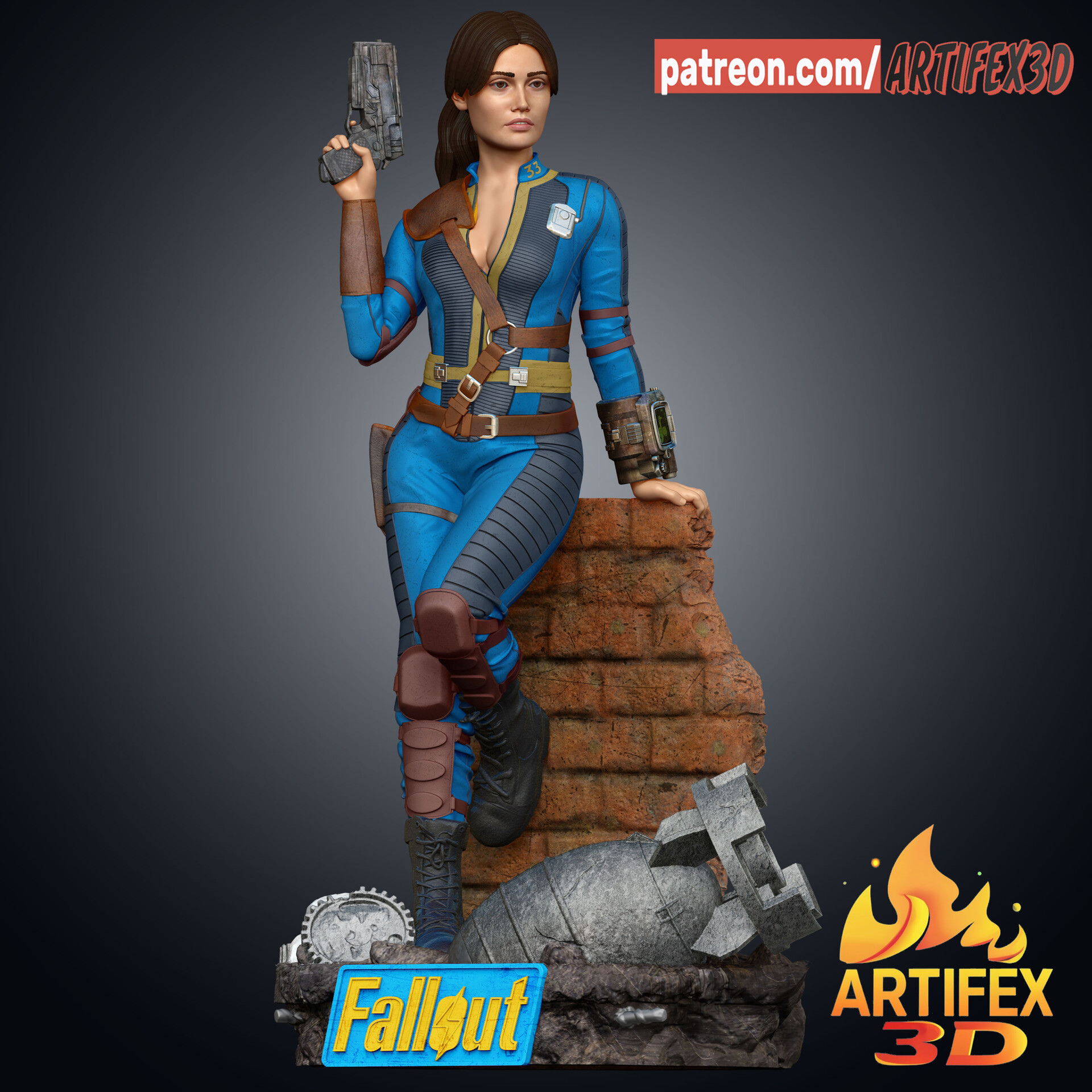 ArtStation - Fallout Lucy