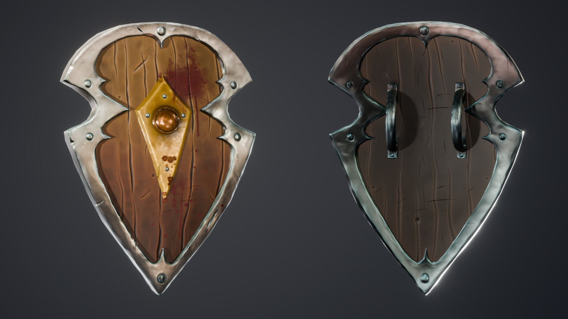 ArtStation - Stylized PBR Shield