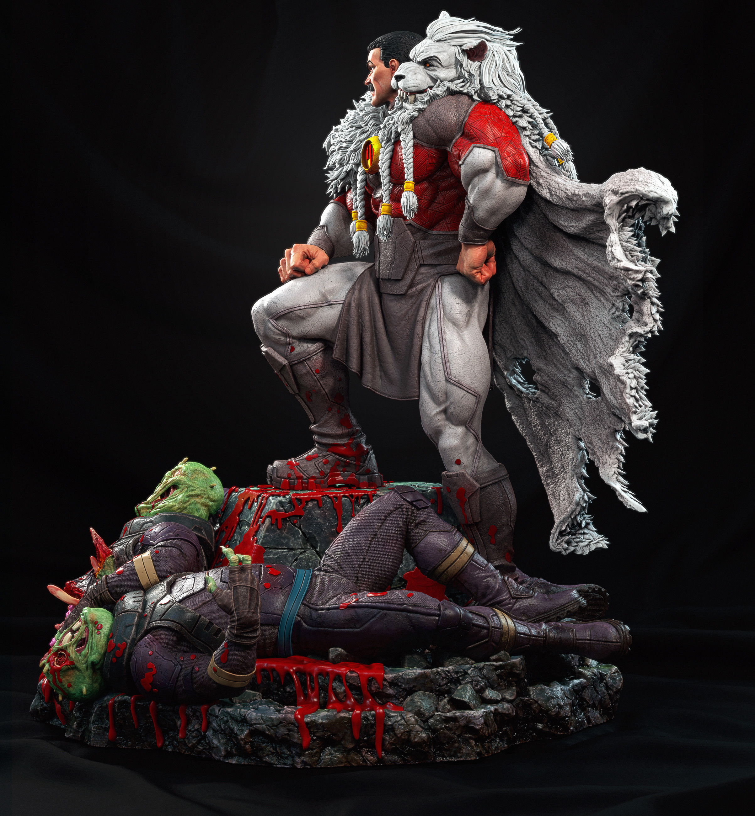 Rodrigue Pralier - Thragg fan art commission 2022