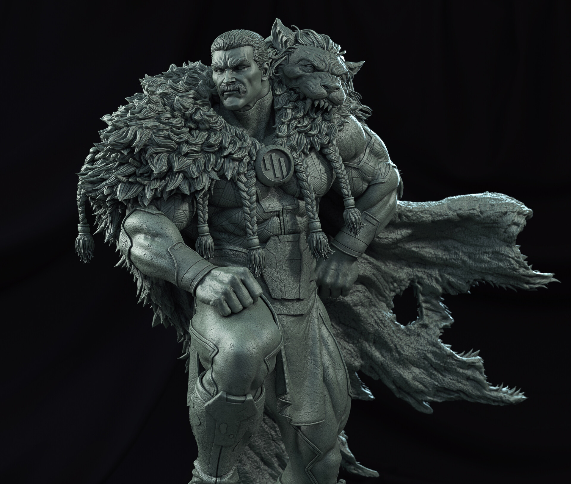 Rodrigue Pralier - Thragg fan art commission 2022