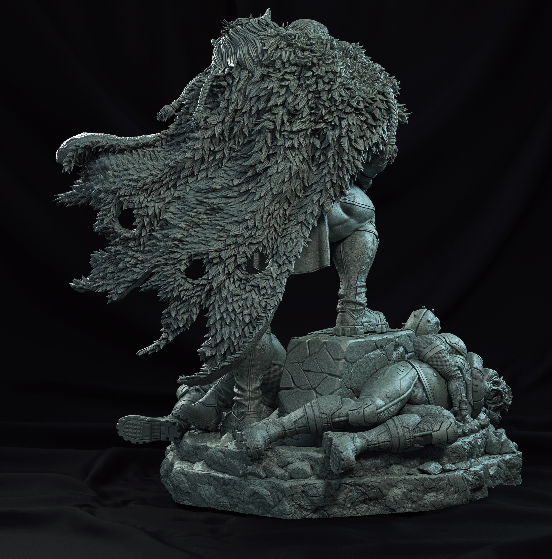 Rodrigue Pralier - Thragg fan art commission 2022