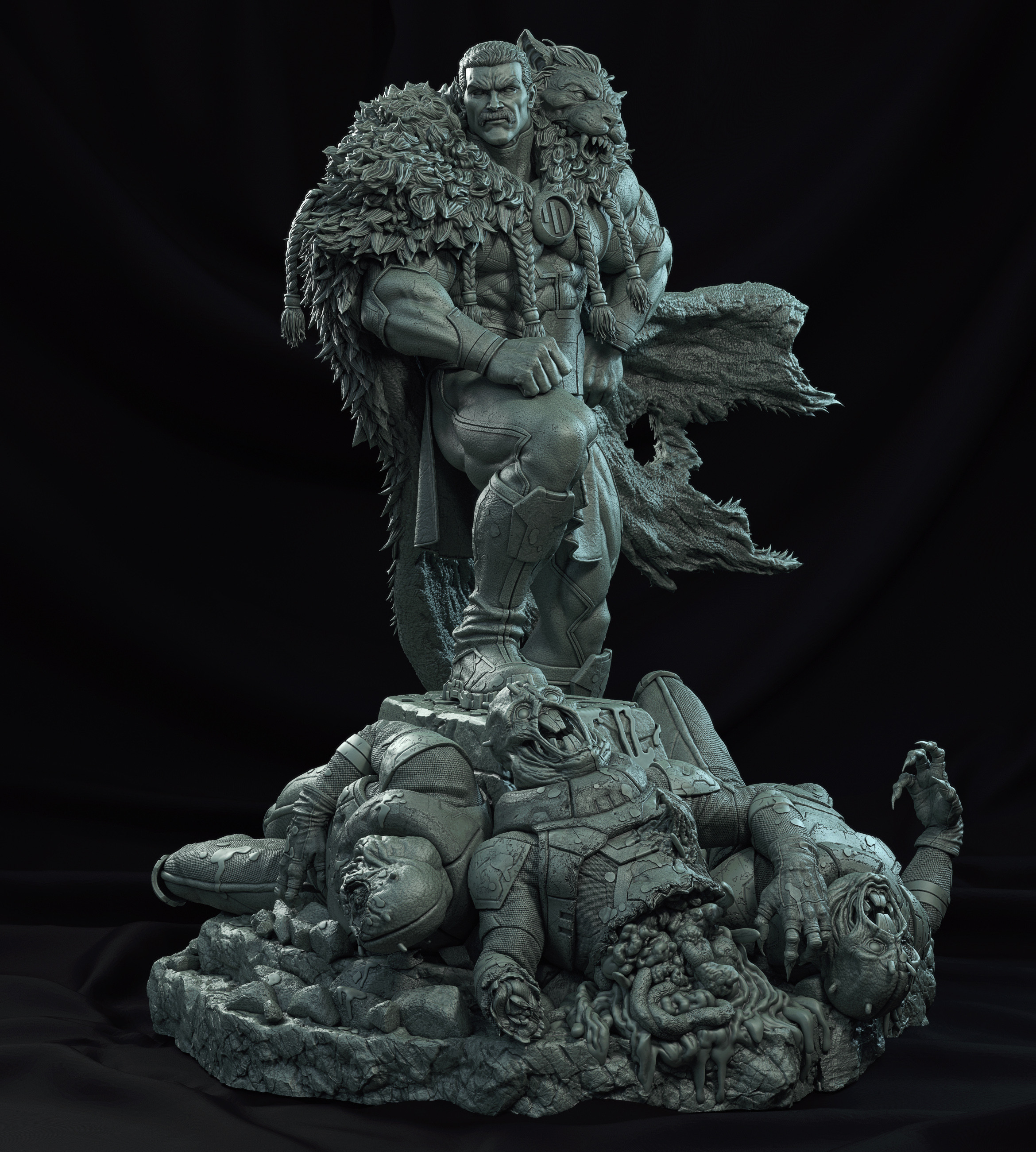 Rodrigue Pralier - Thragg fan art commission 2022