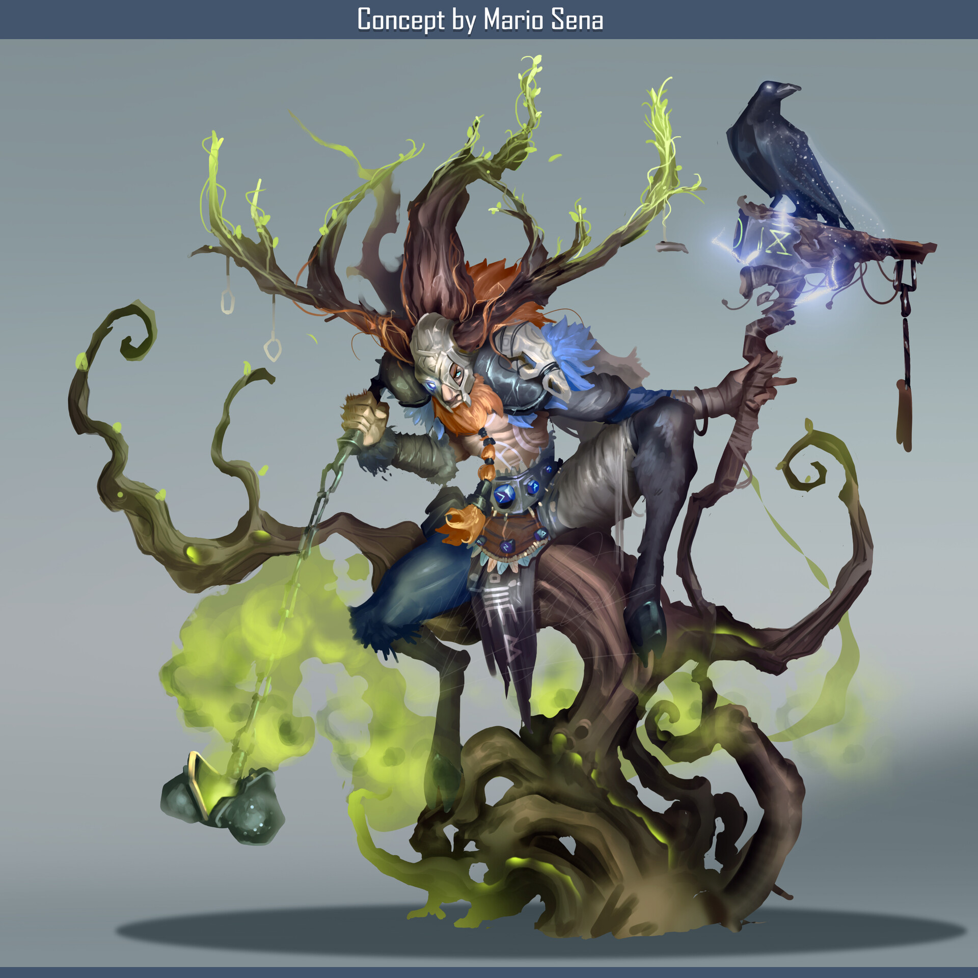 ArtStation - Nordic Shaman