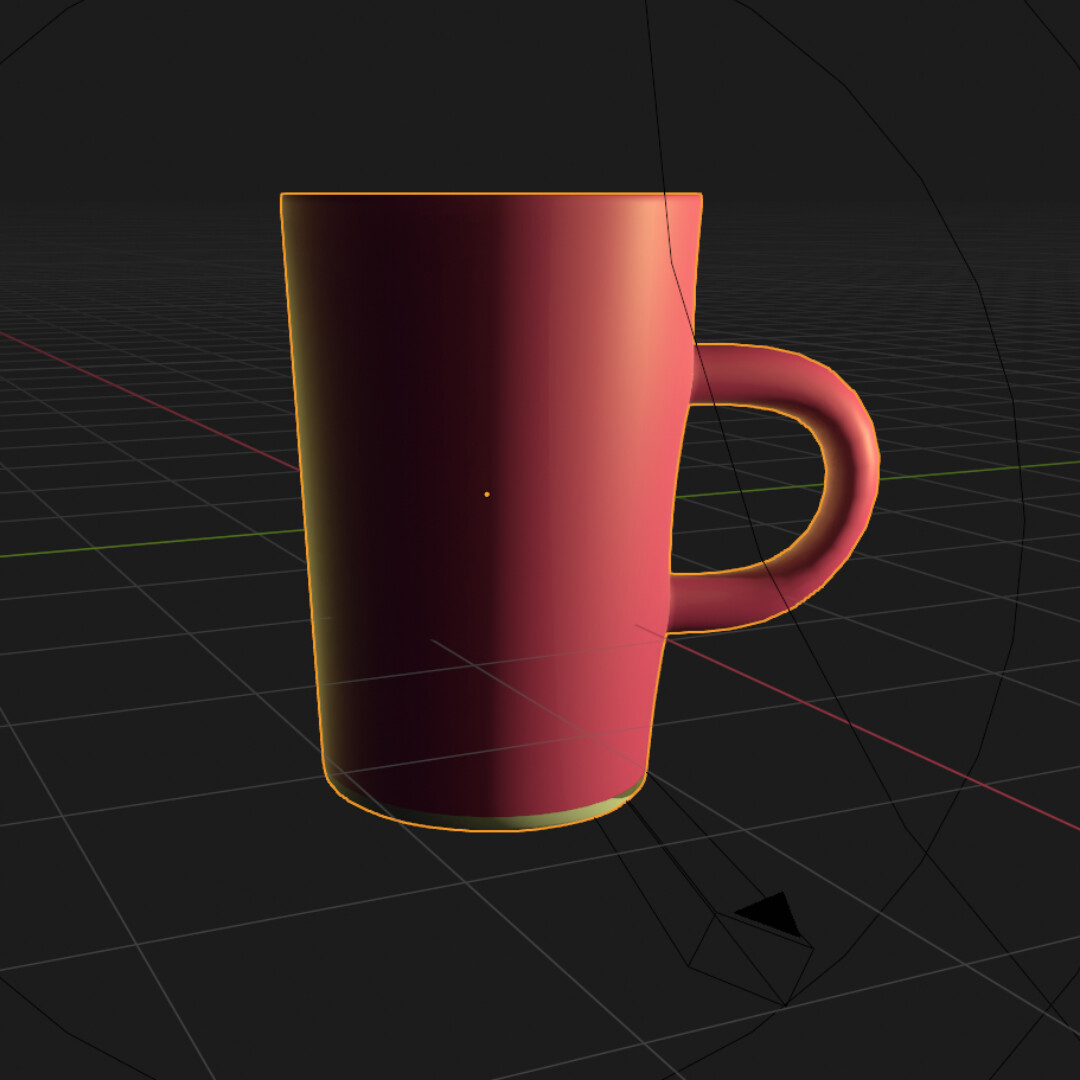 ArtStation - 3d mug