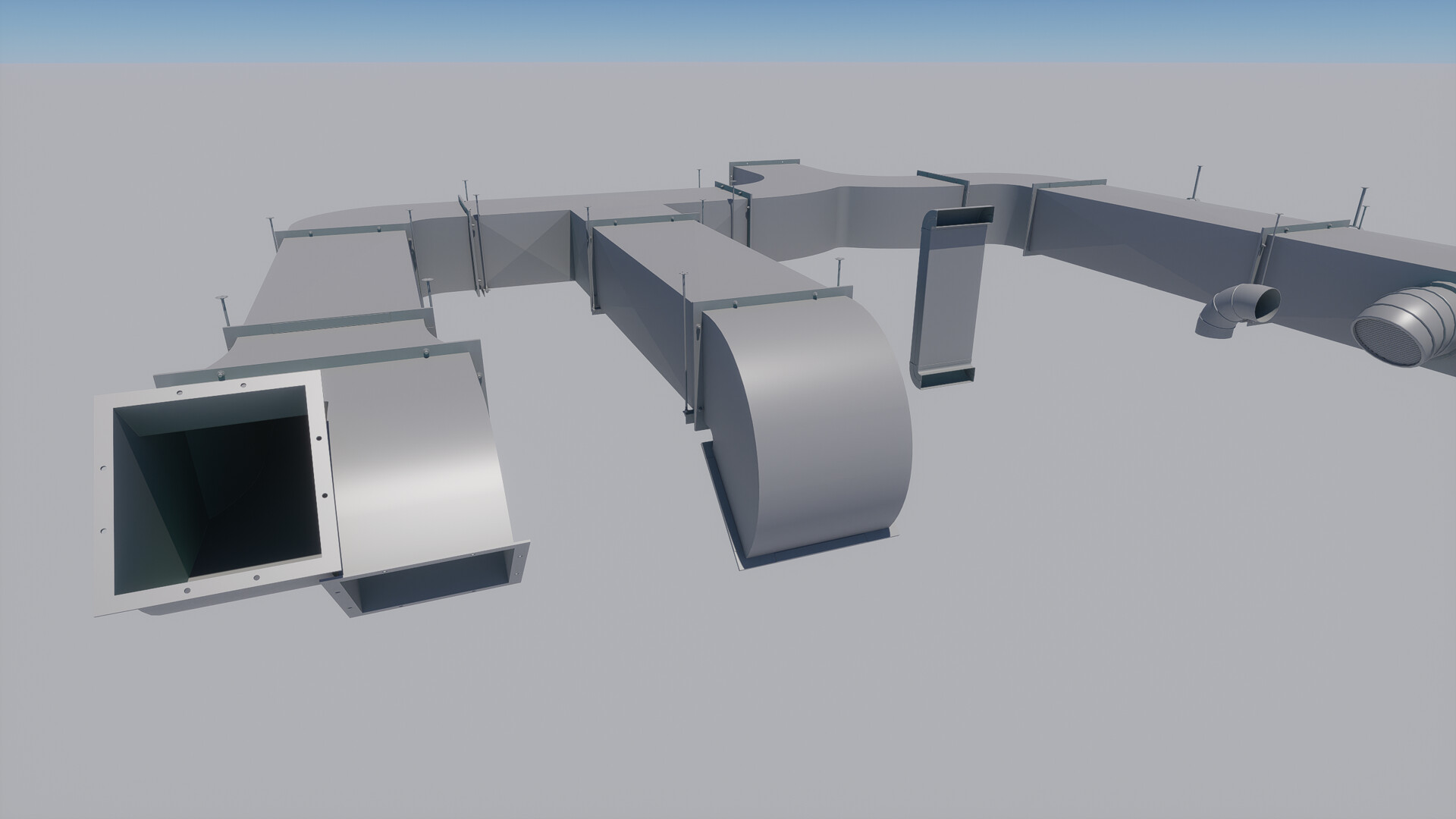 ArtStation - Modern HVAC ducting
