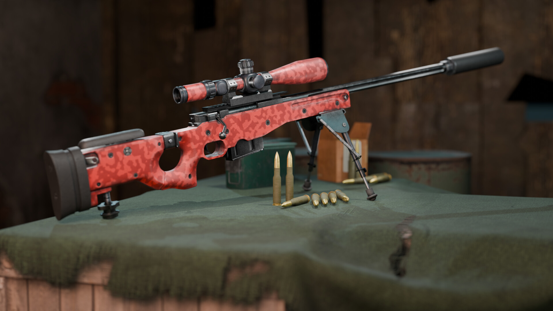 ArtStation - AWM - Sniper