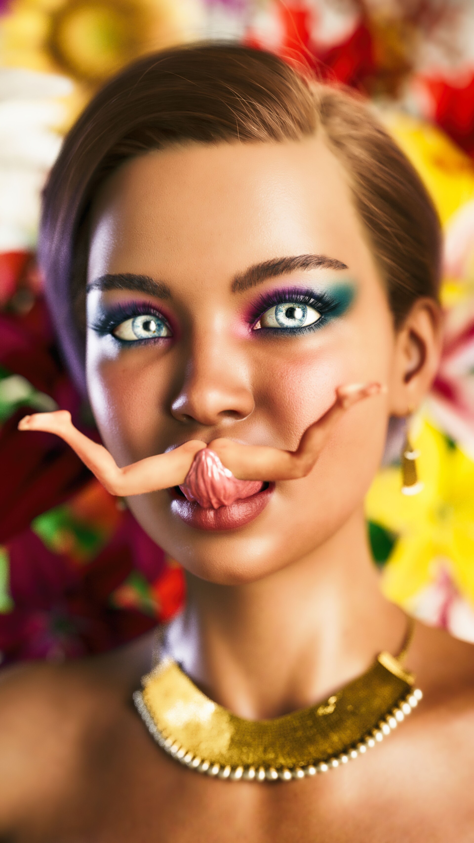 ArtStation - The Moustache Gag