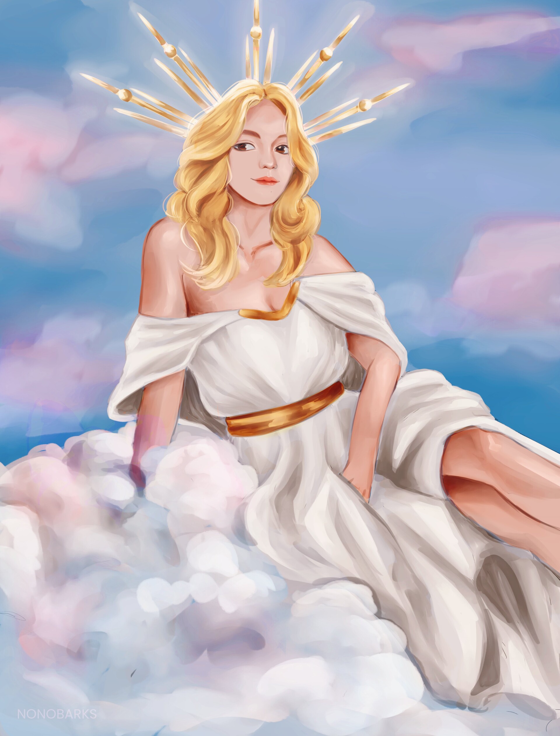 ArtStation - Goddess Isa