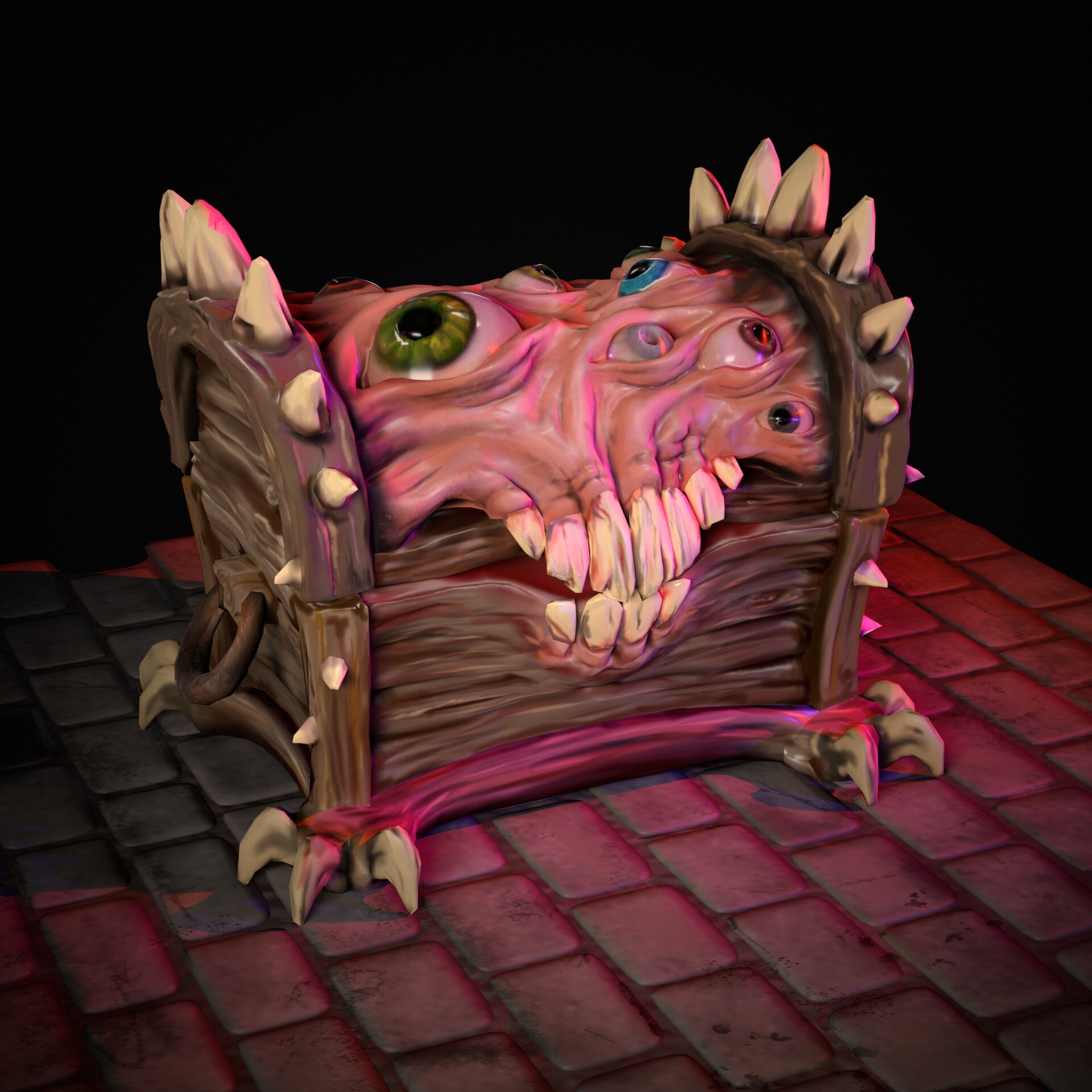 ArtStation - Mimic Chest