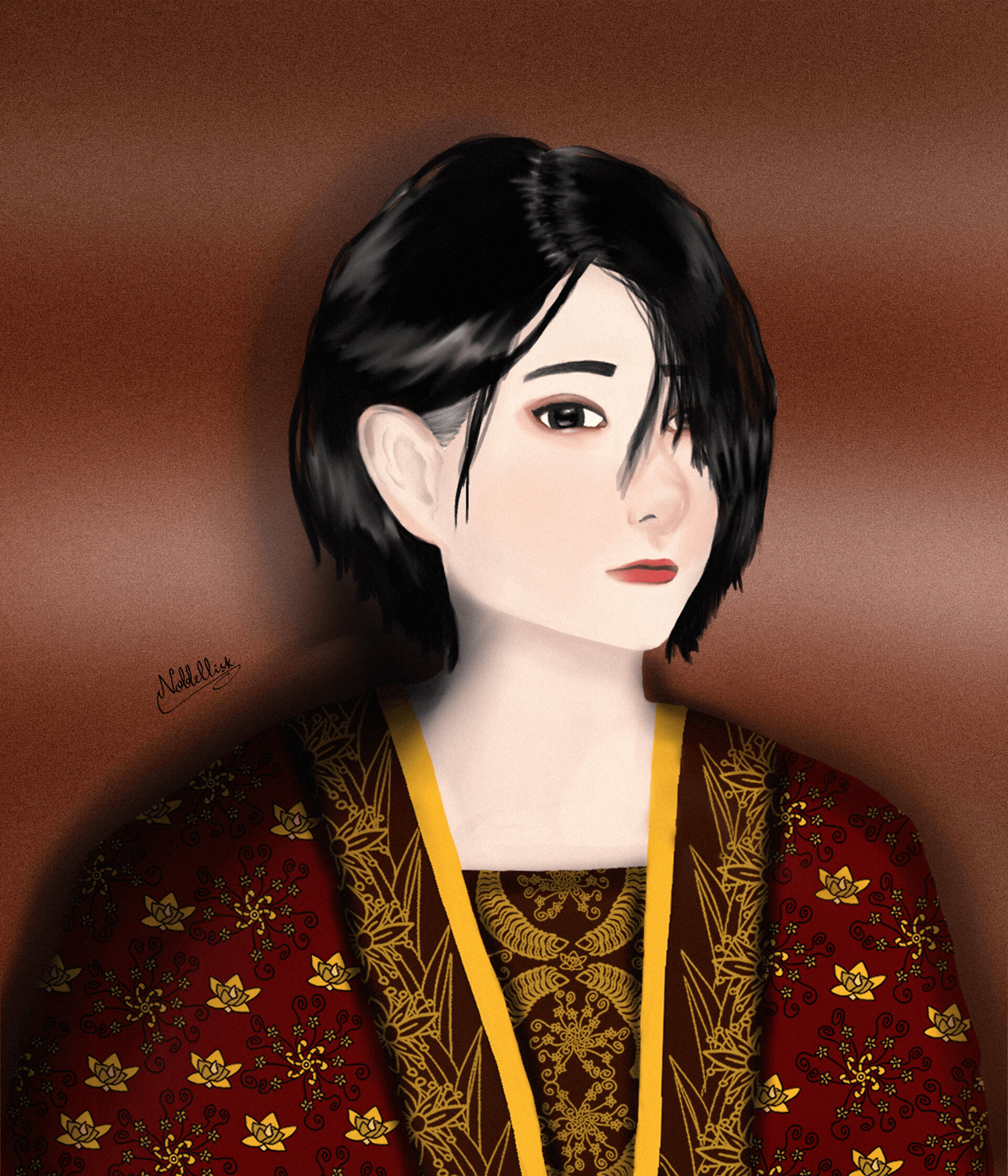 ArtStation - Lady in Kebaya Project