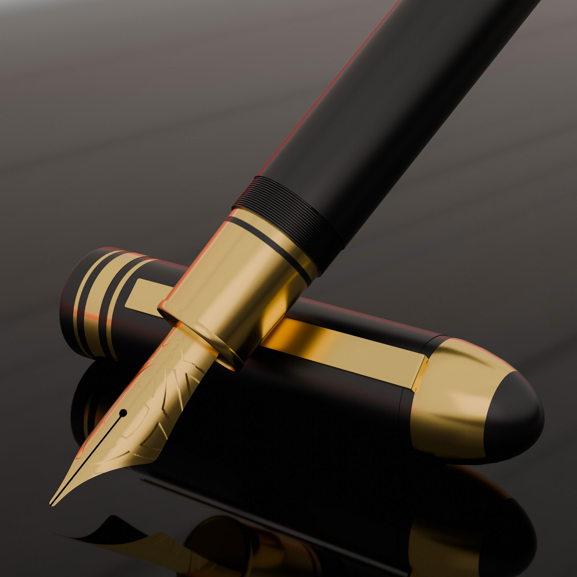 ArtStation - Fountain pen