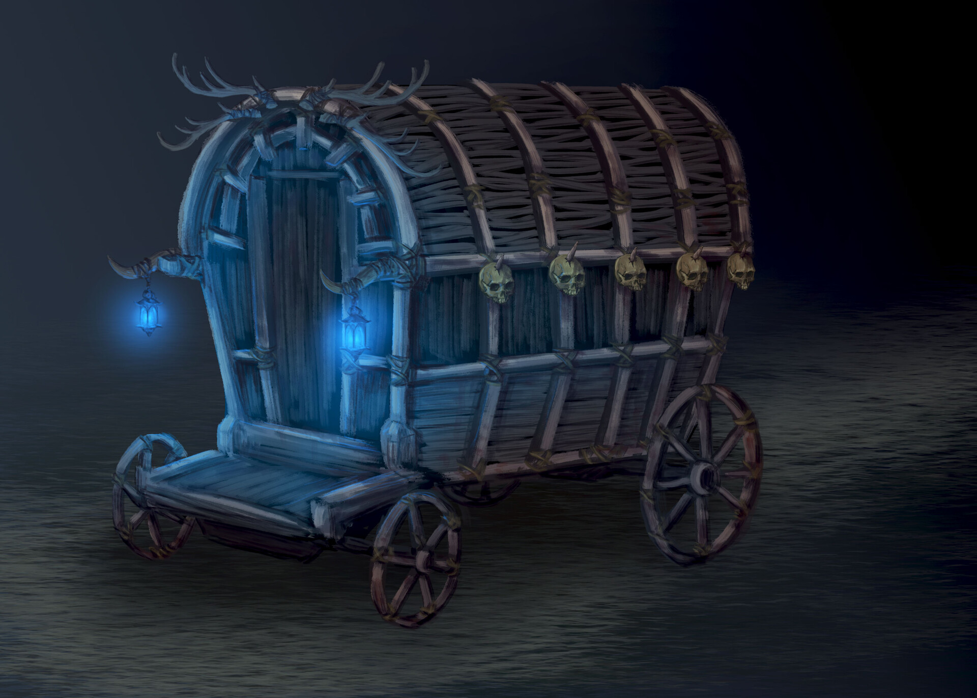 ArtStation - Bone Merchant Caravan